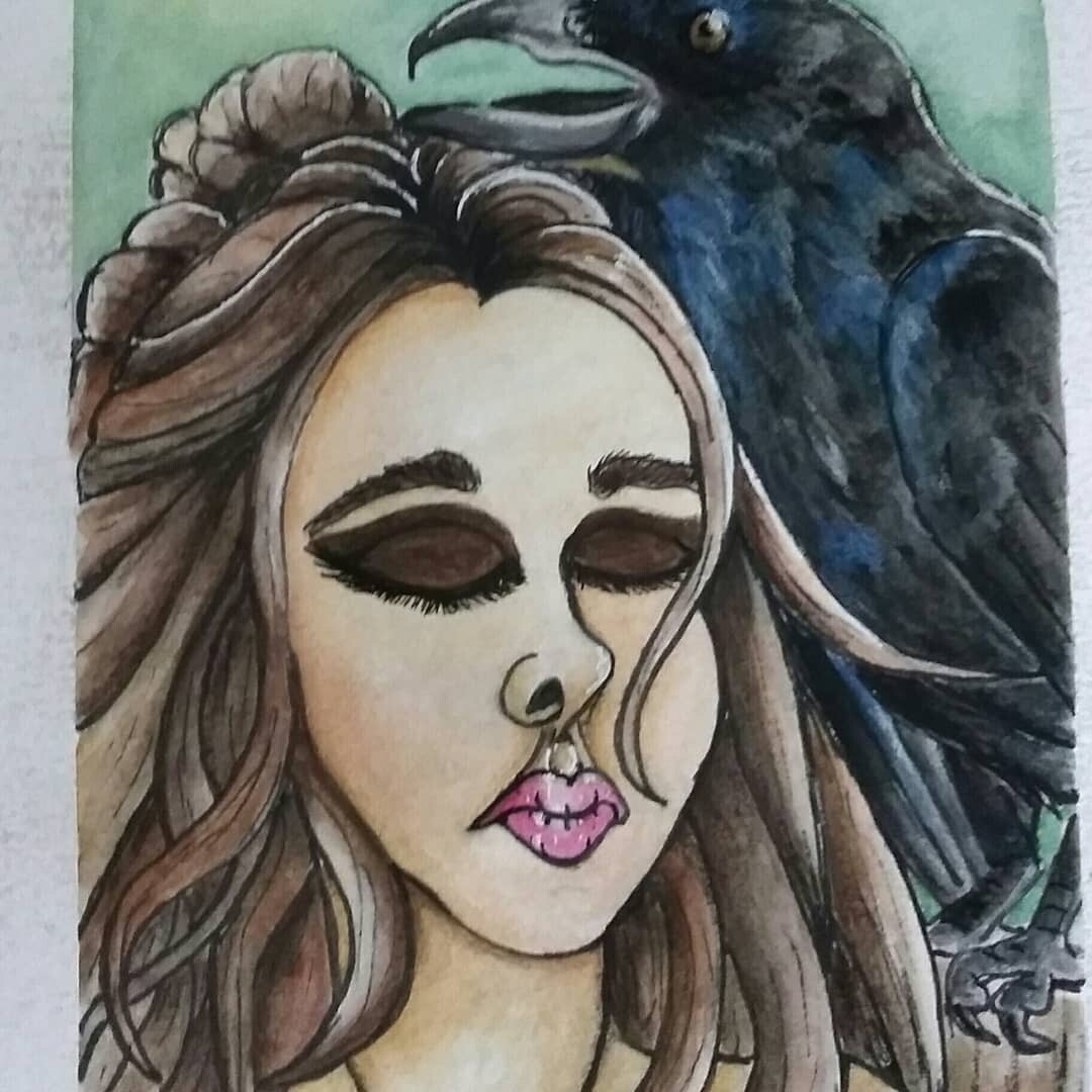 ArtStation - Raven princess