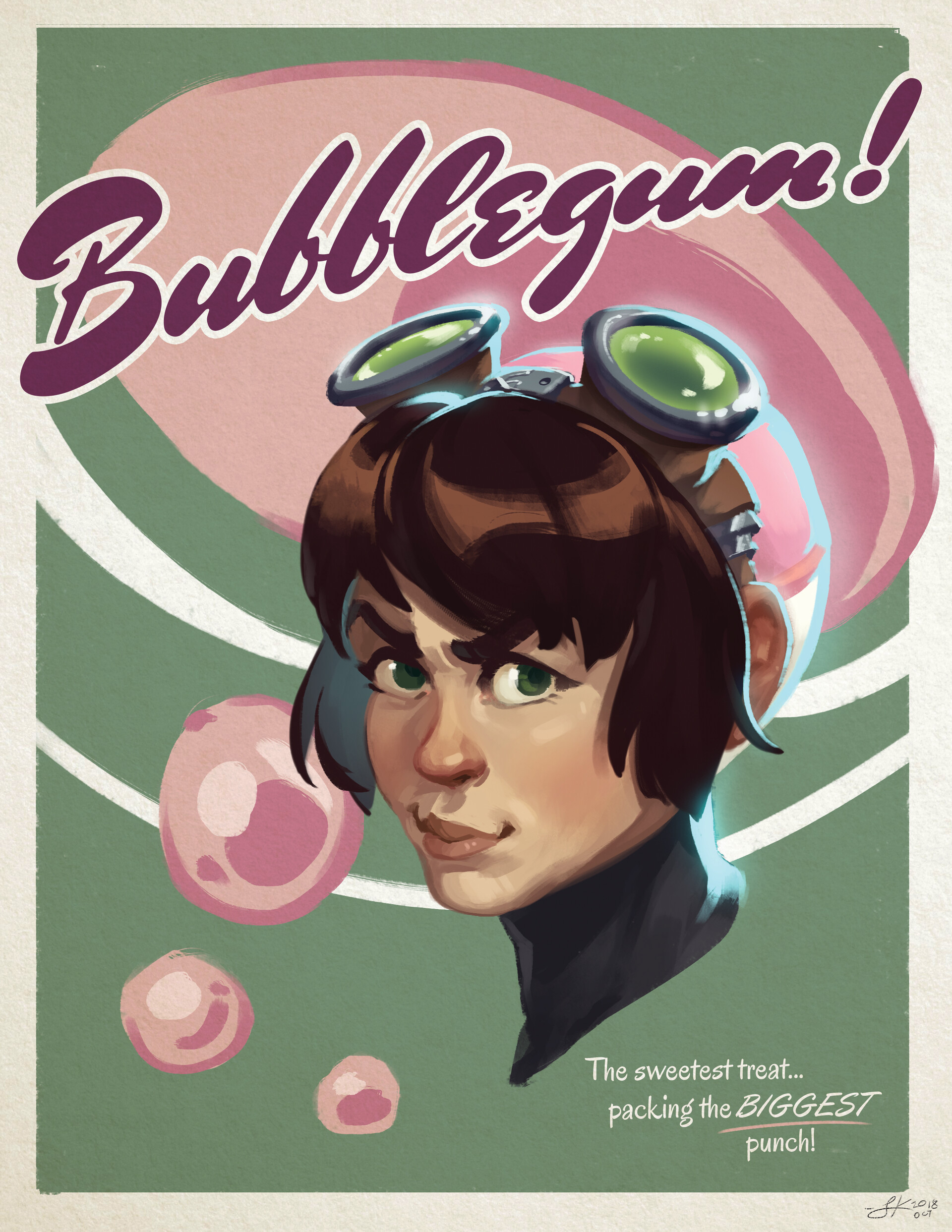 ArtStation - BubblegumPOP! - Bubblegum Character Development