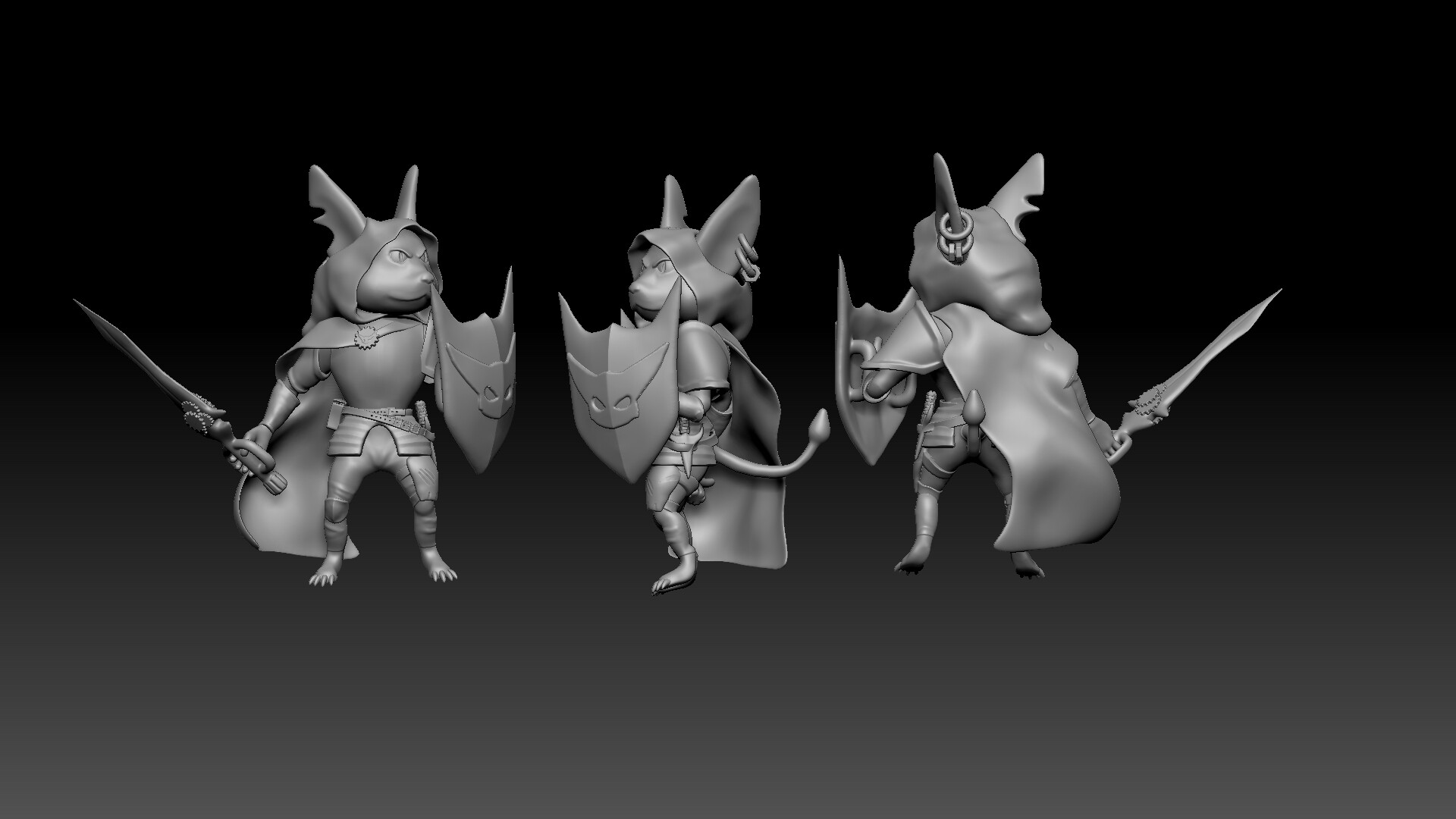 ArtStation - Lombax Gladiator