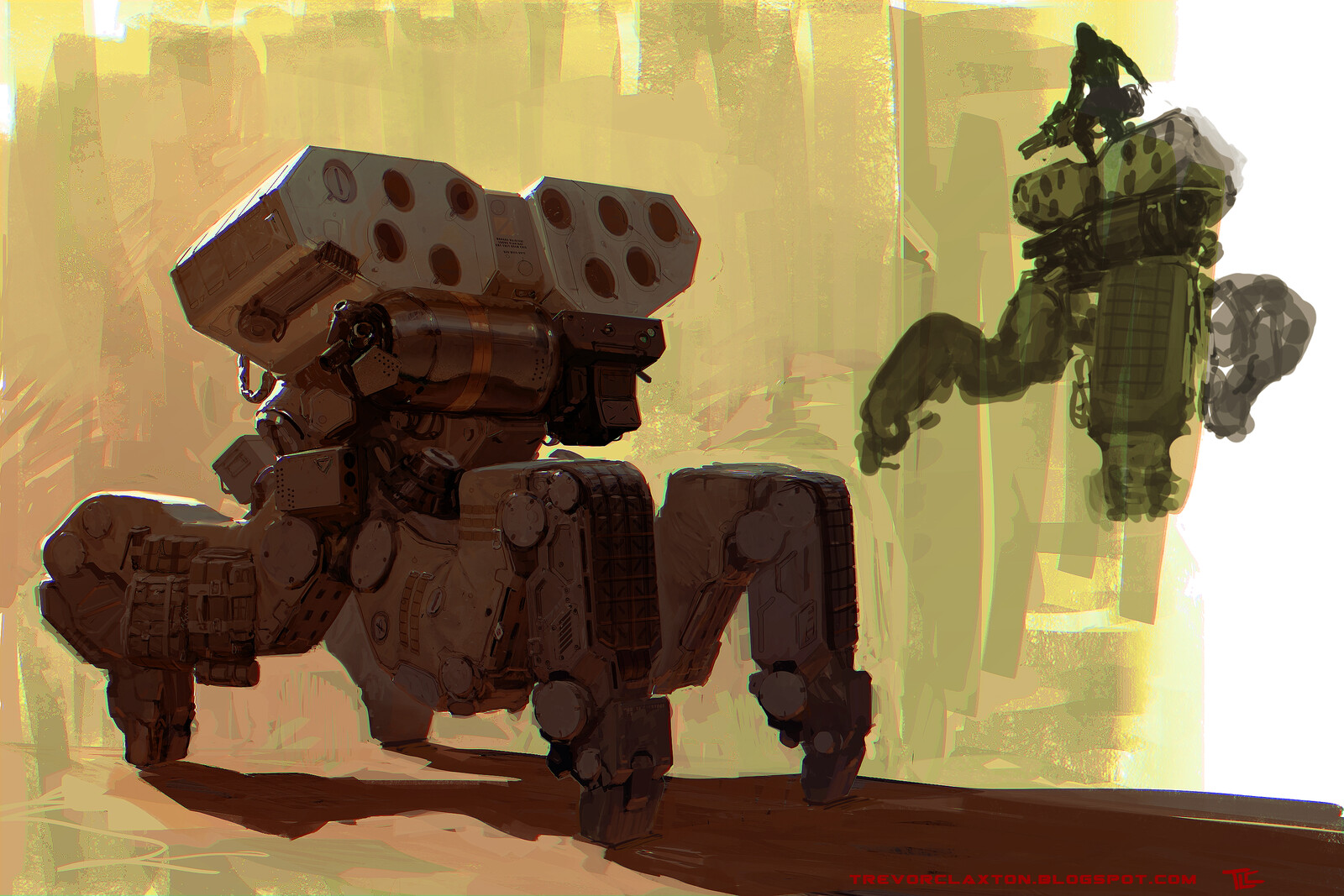 Trevor Claxton - Missile Launcher Mech