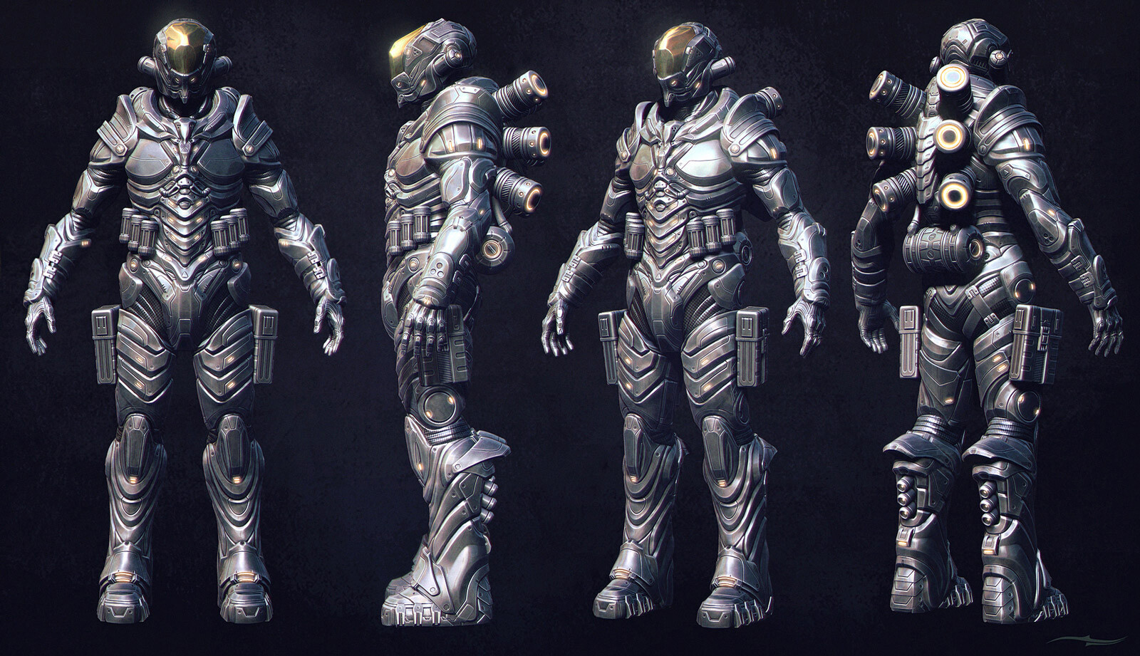 ArtStation - X5 Suit