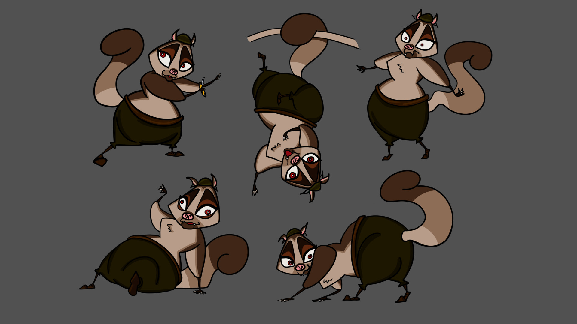 ArtStation - Sheila OC - Action Poses