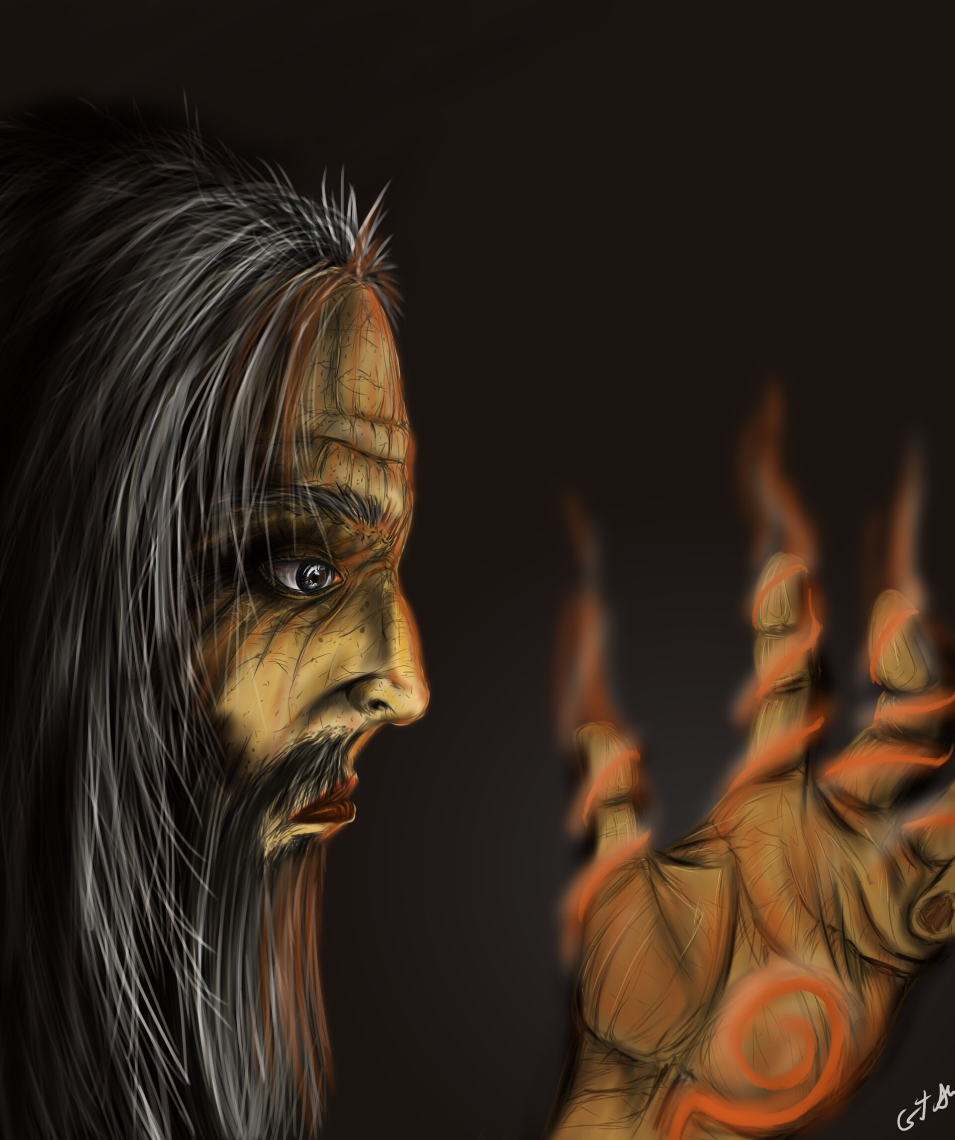 ArtStation - Old wizard