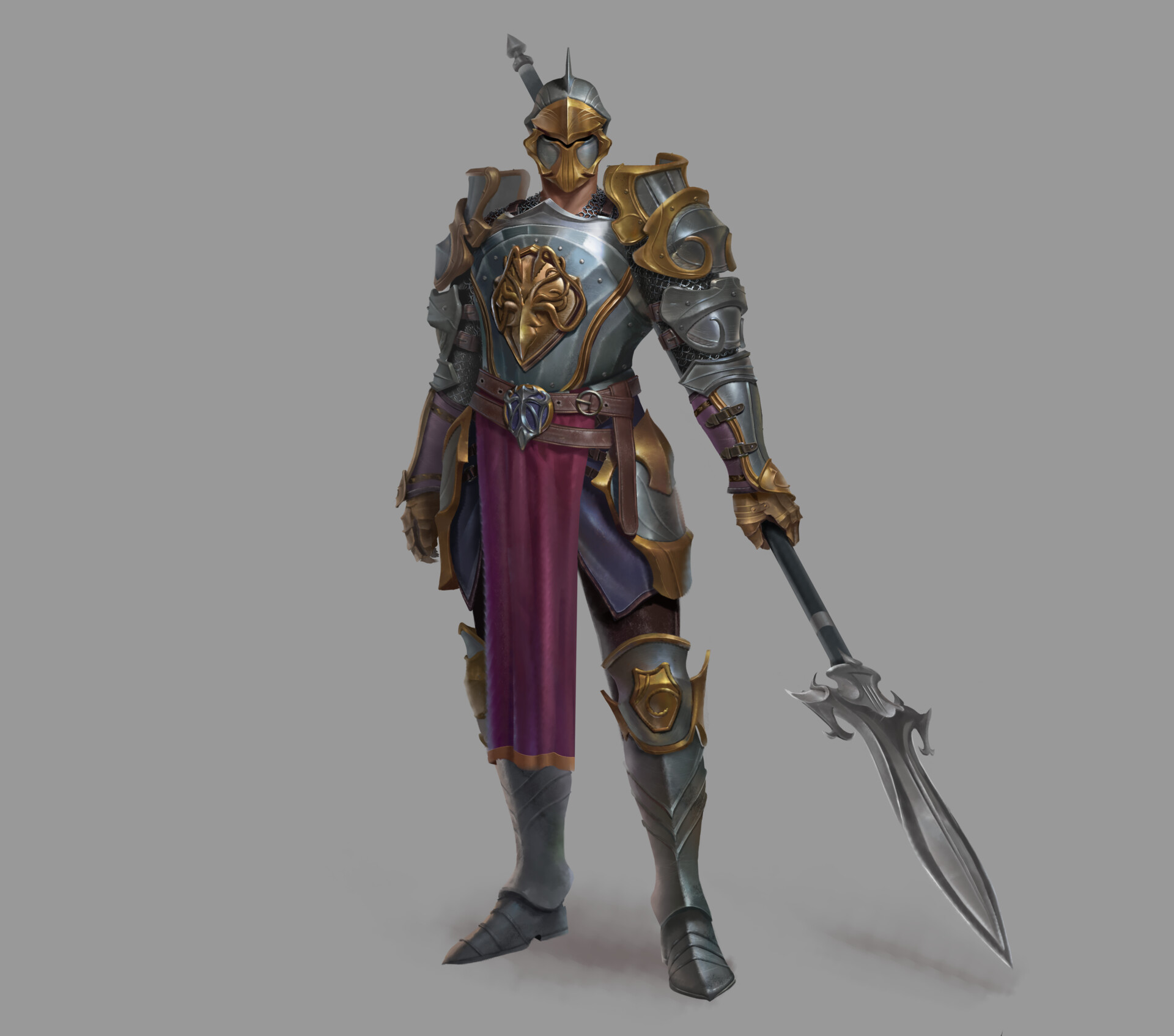 ArtStation - Golden Company leader