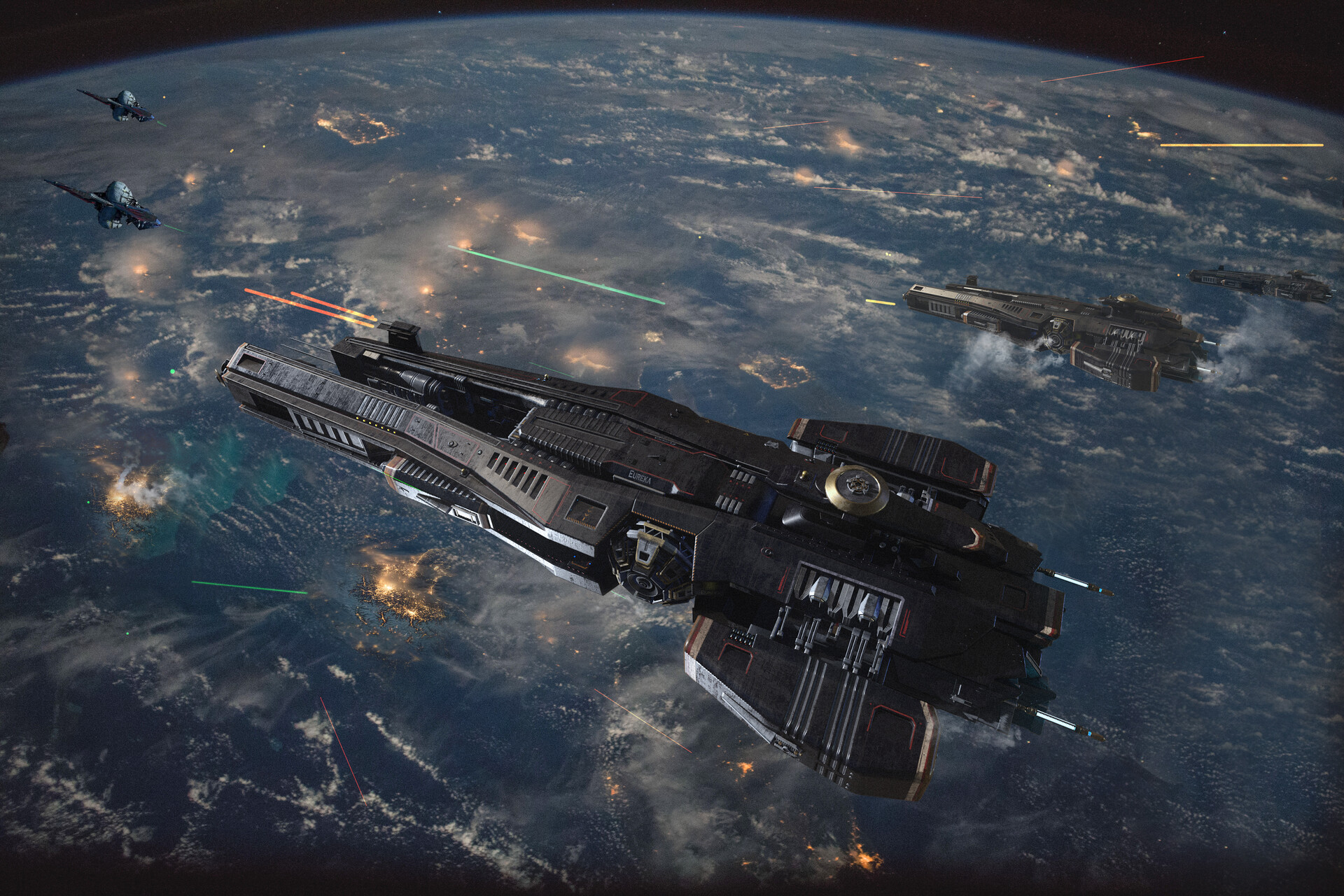 ArtStation - Eureka Assault ship