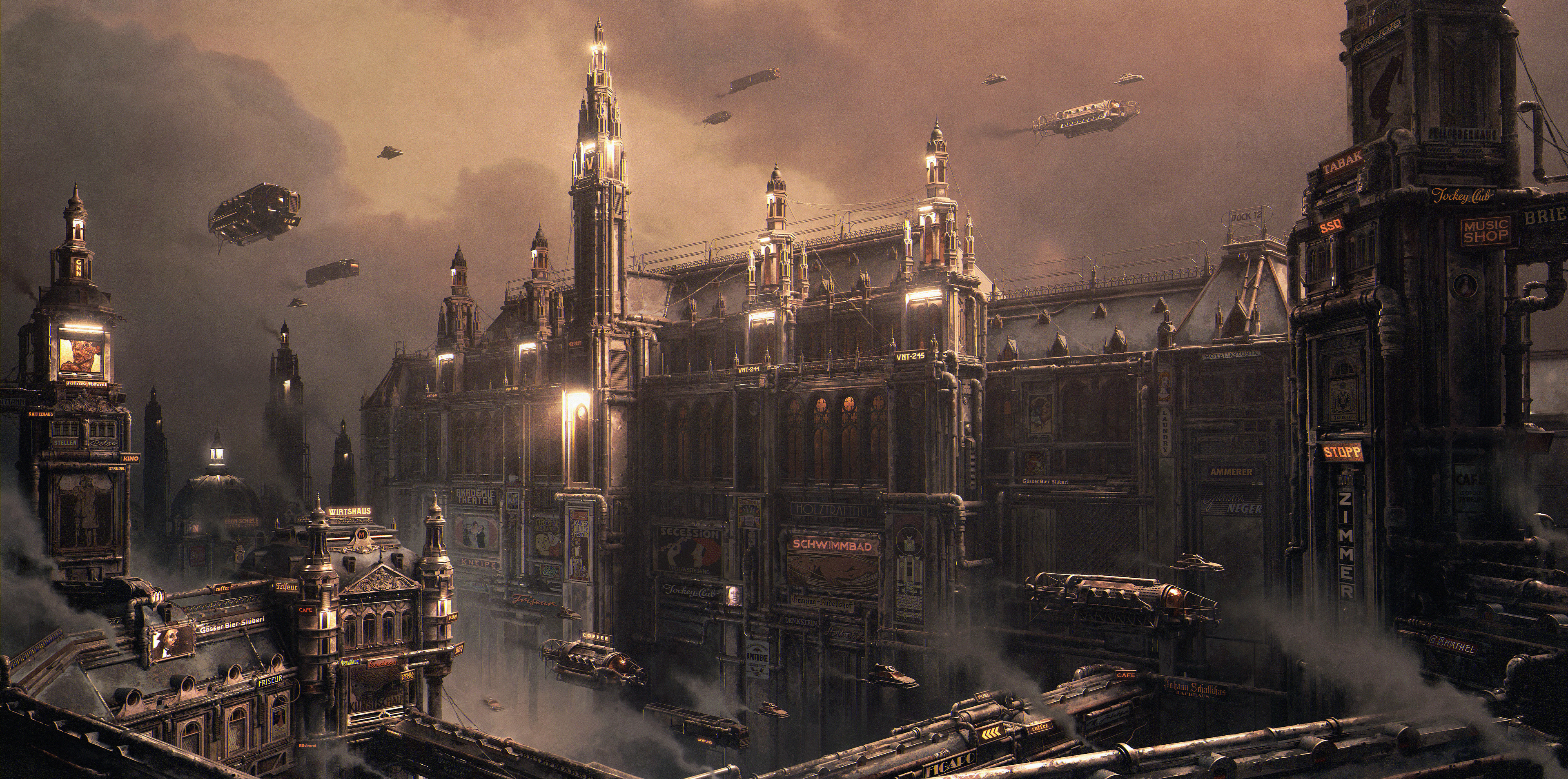 Vienna by Max Bedulenko : r/ImaginaryArchitecture