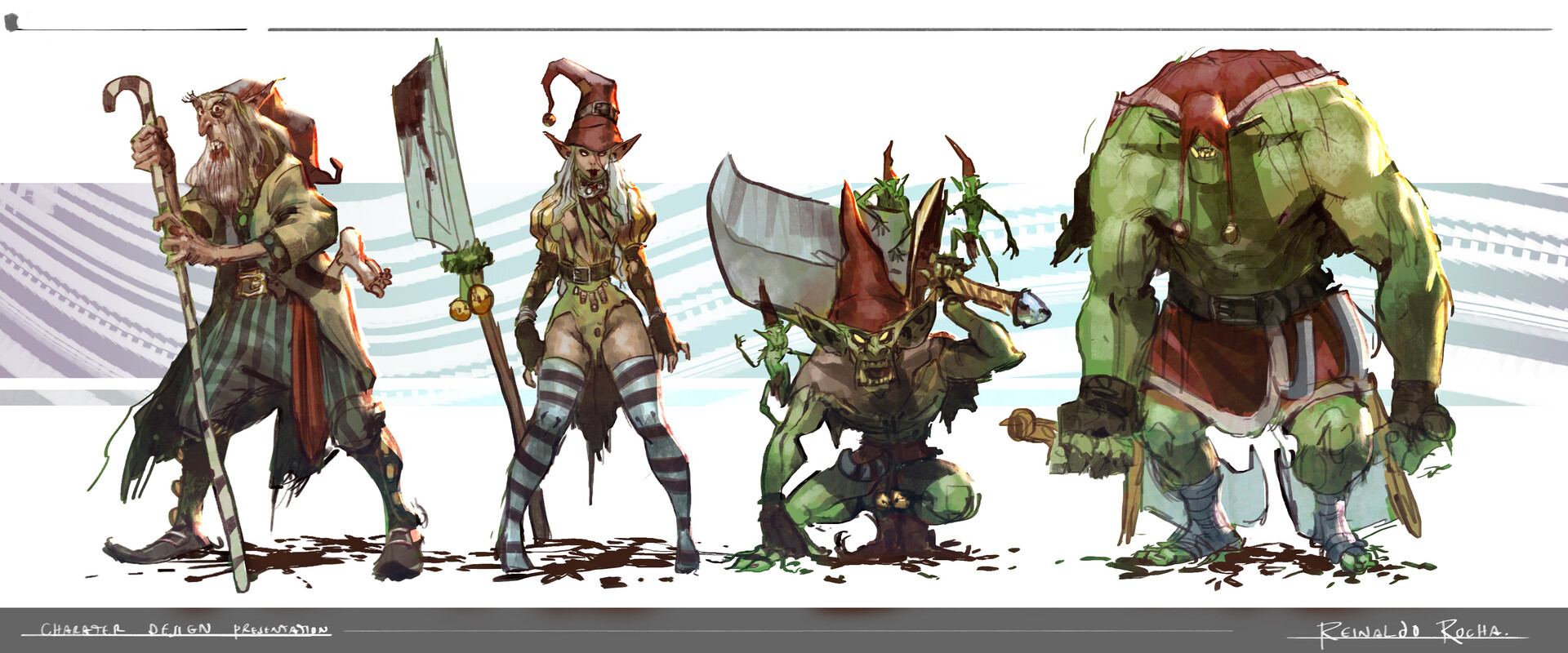 ArtStation - Quick character design.