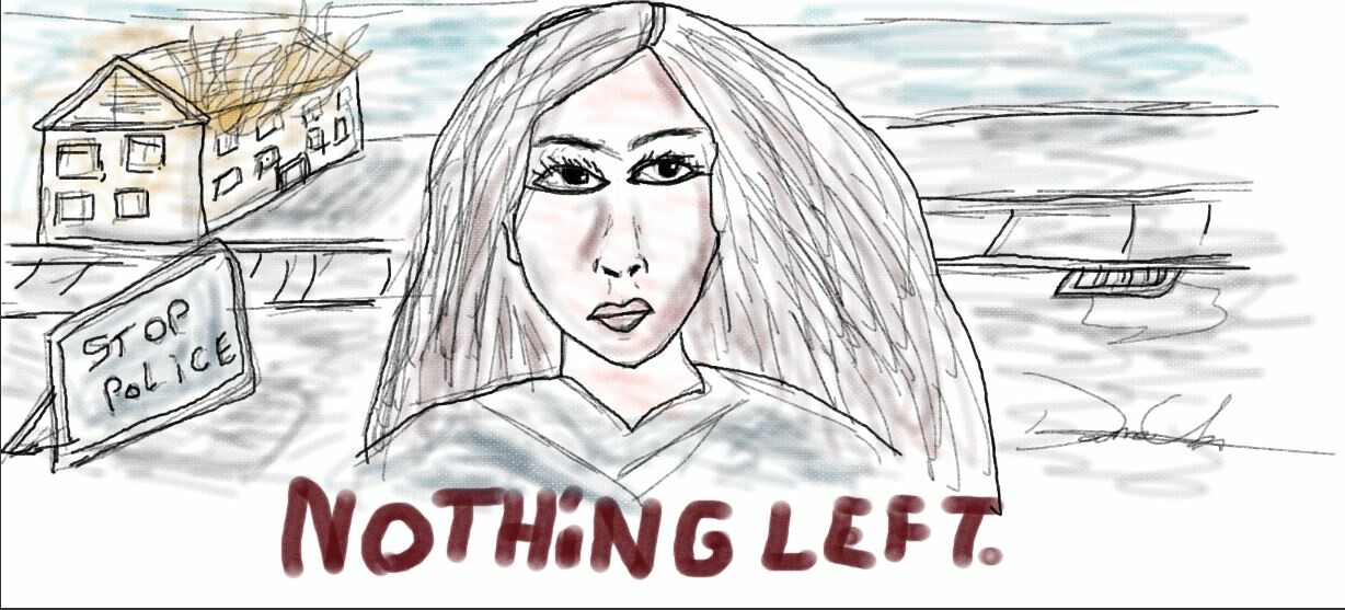 ArtStation - Nothing left . random art.