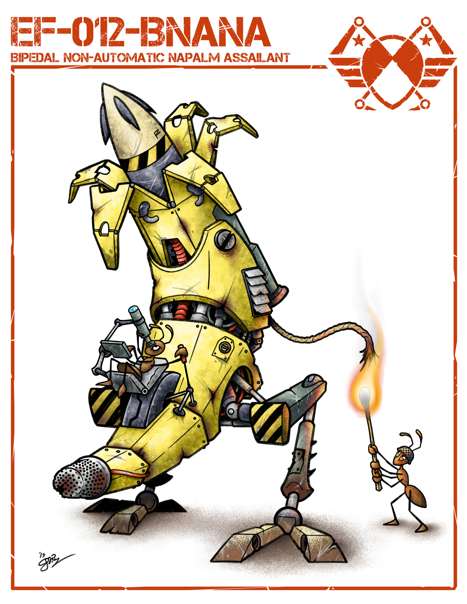 ArtStation - MECH-ANTS: "Banana"
