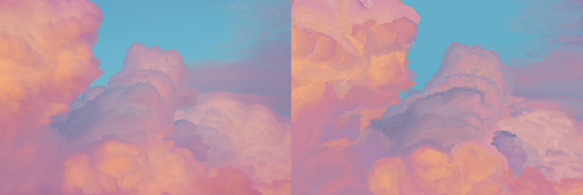 ArtStation - Documentary studies of clouds