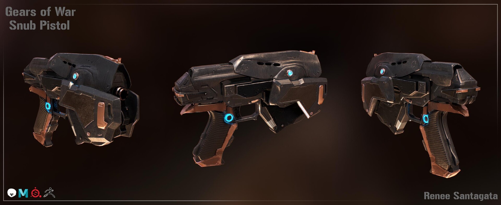 ArtStation - Snub Pistol