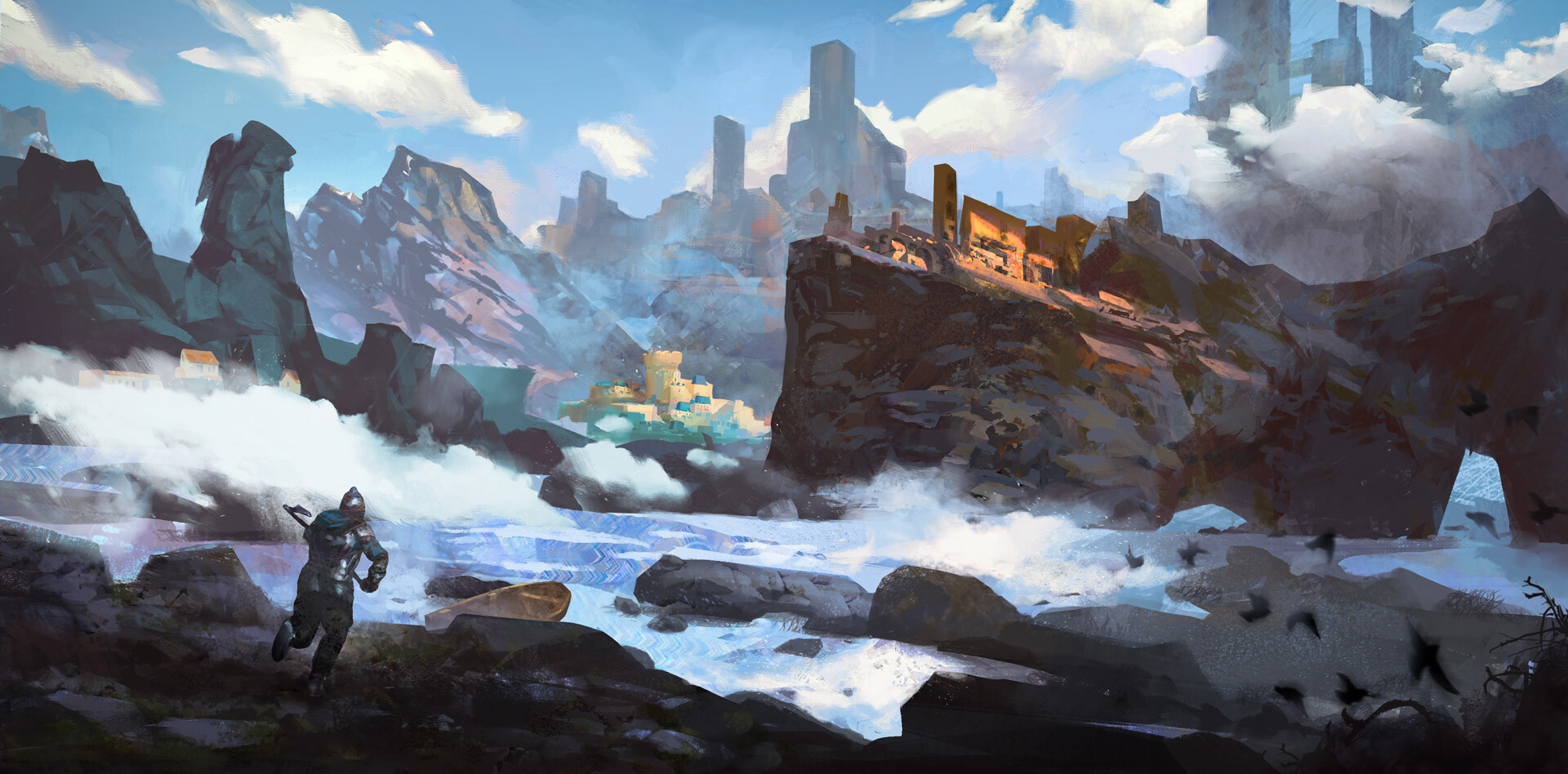 ArtStation - cliff