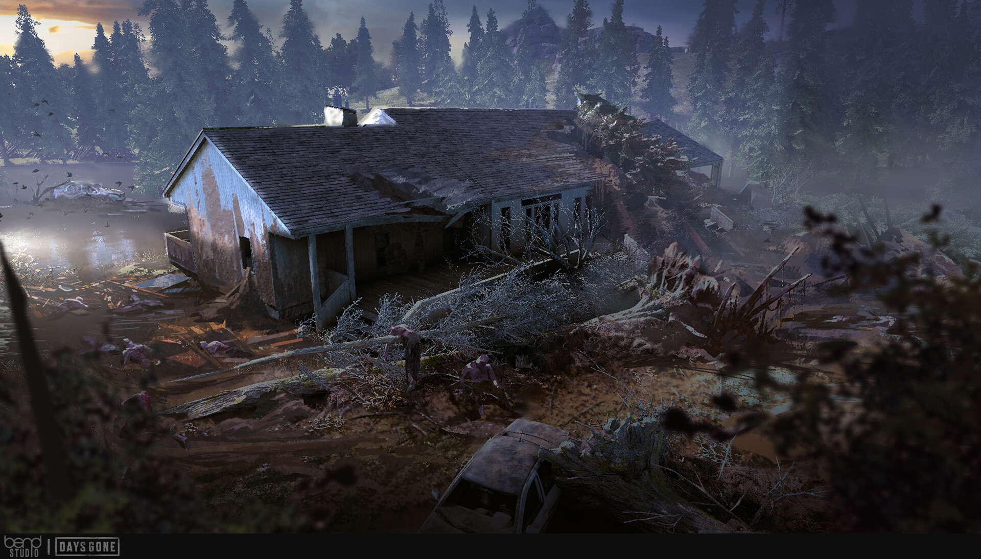 ArtStation - 'Days Gone' Environment Concept Art Series_4