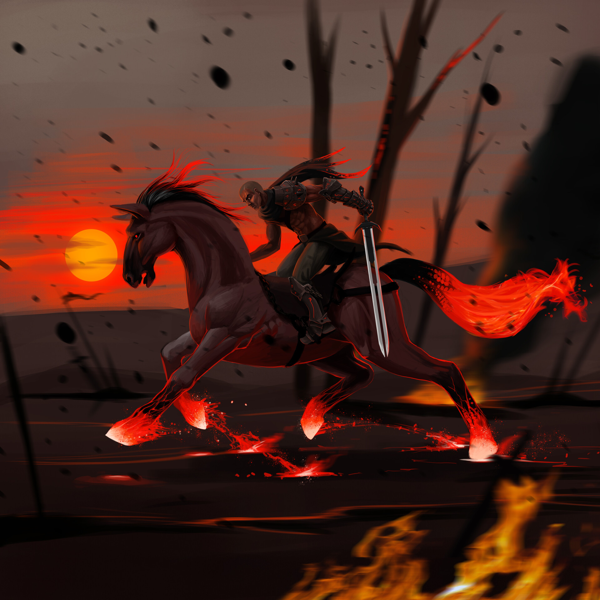 ArtStation - Fire Cavalry