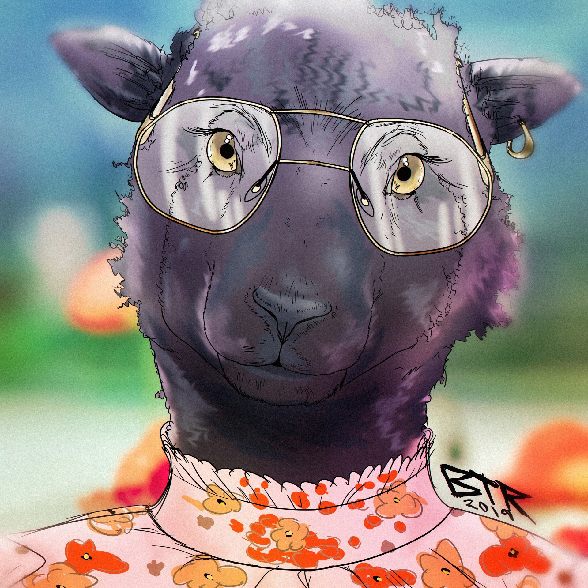 ArtStation - Sheep / Popping Light