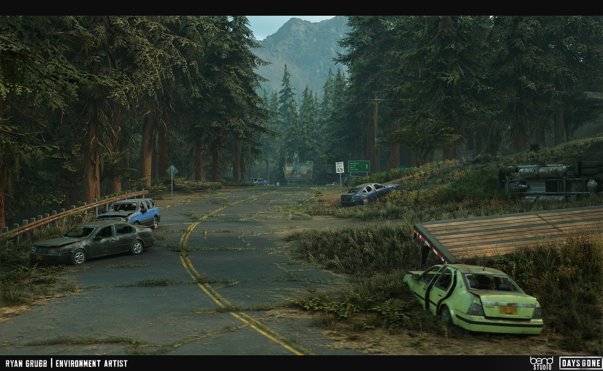 Ryan Grubb - Days Gone Open World Environments