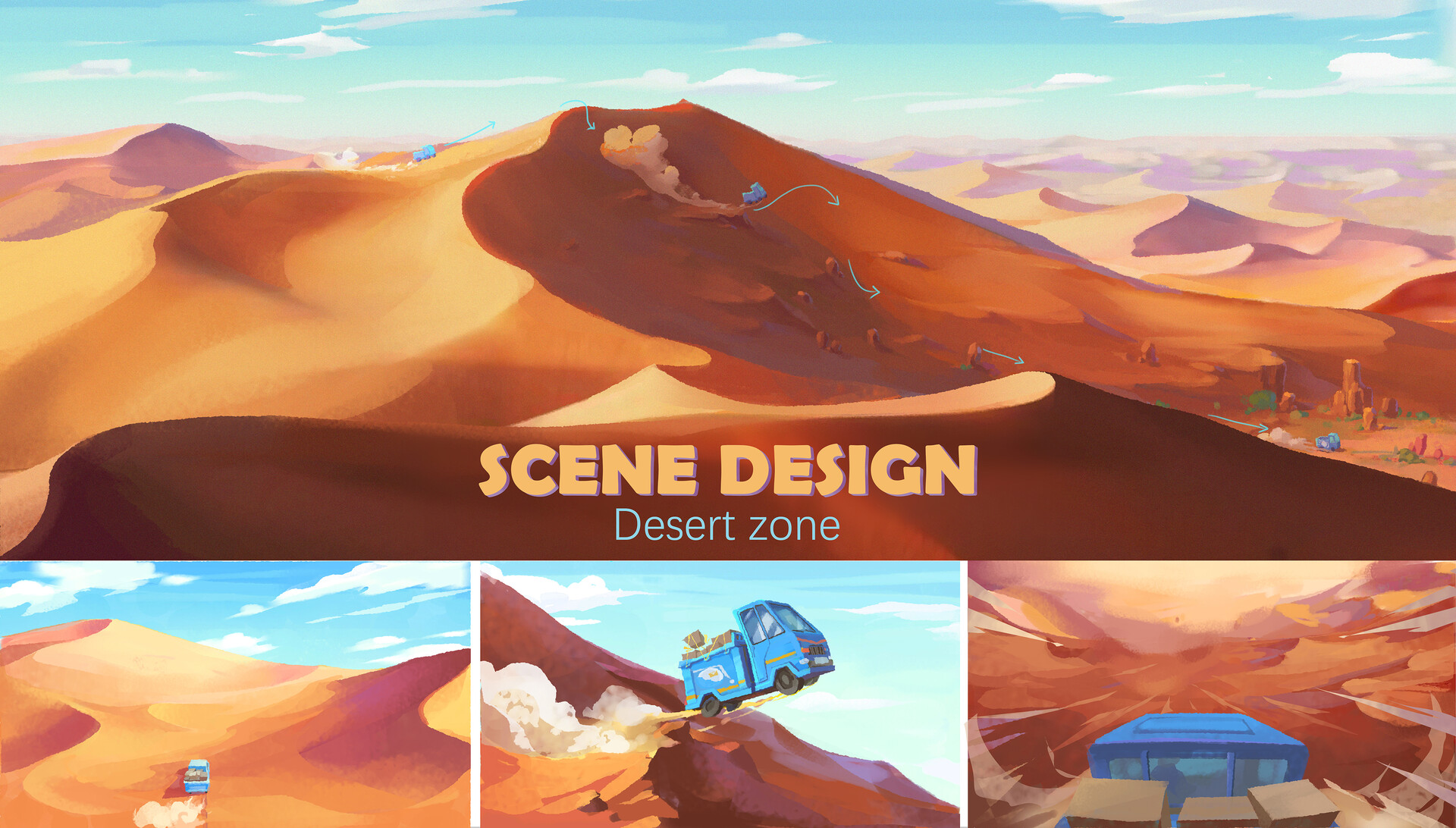 ArtStation - scene design