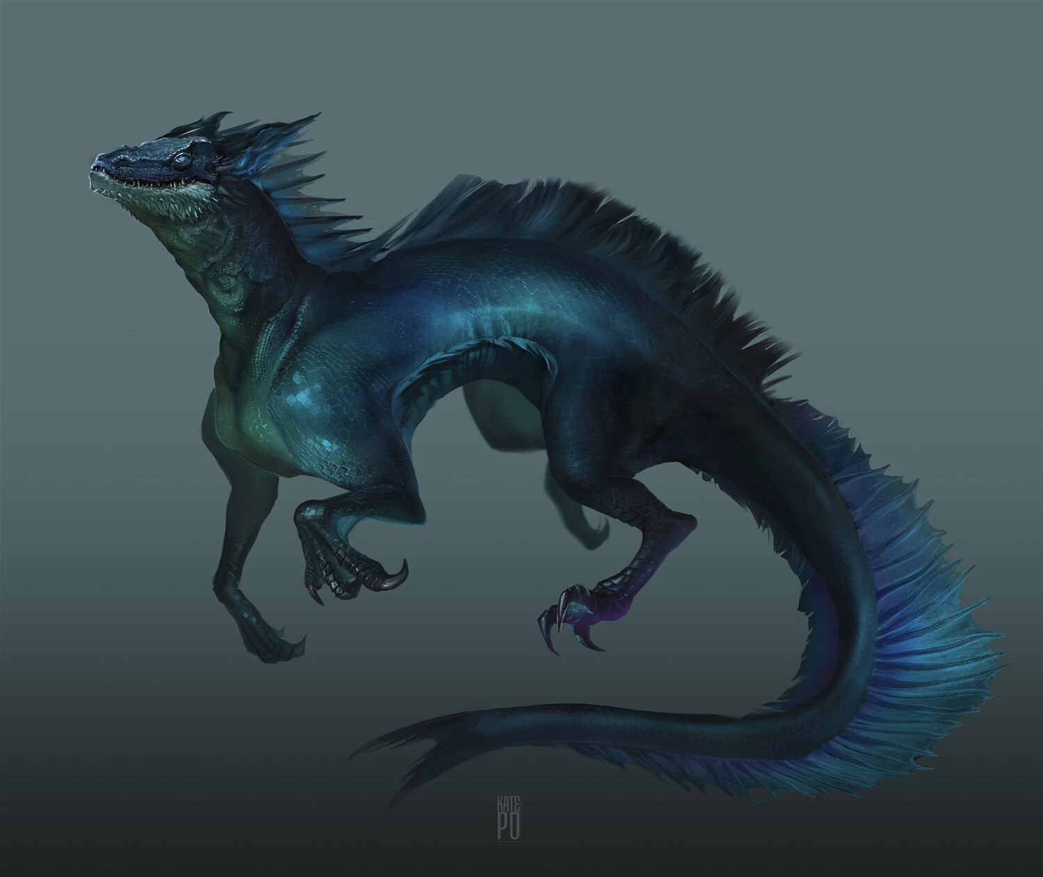 ArtStation - Water dragon