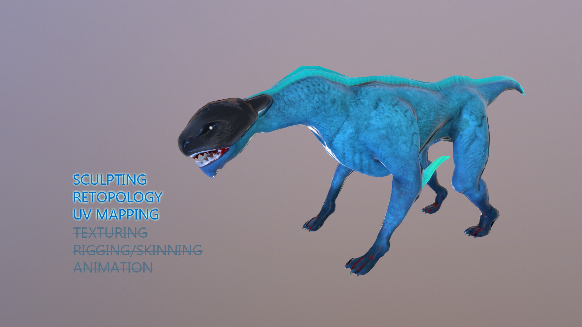 ArtStation - Alien Wolf