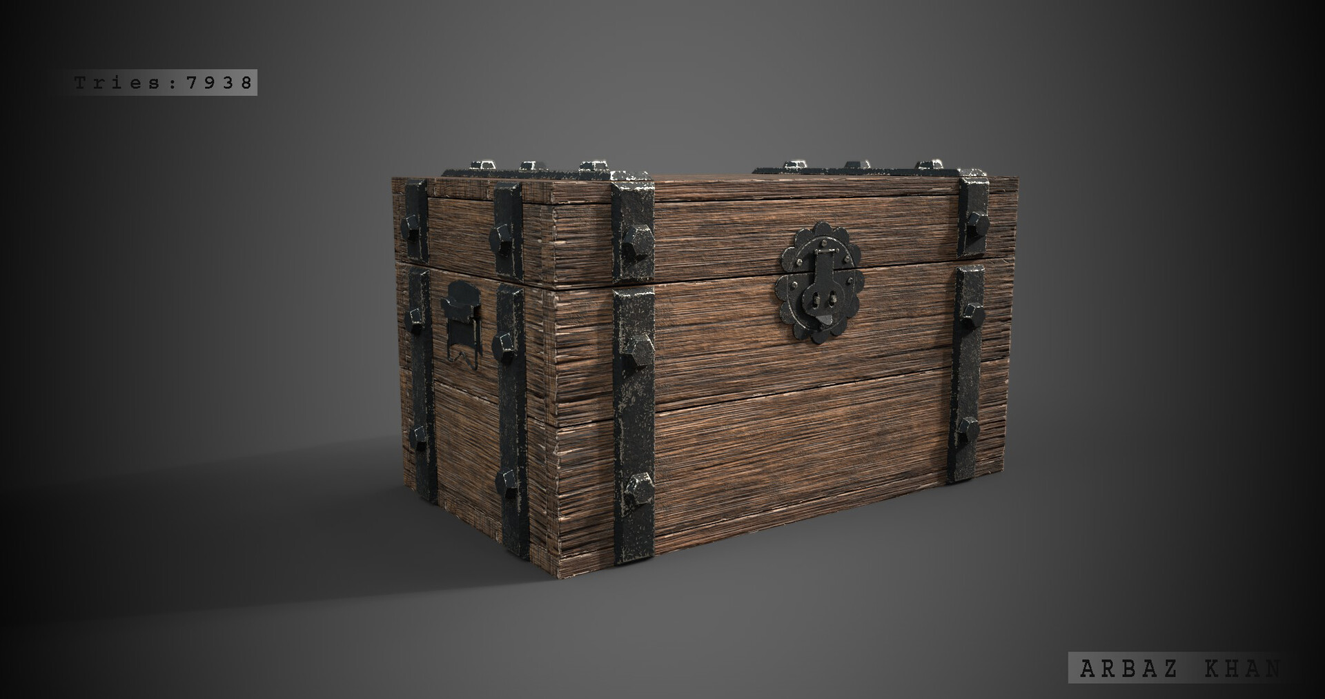 ArtStation - Wooden box