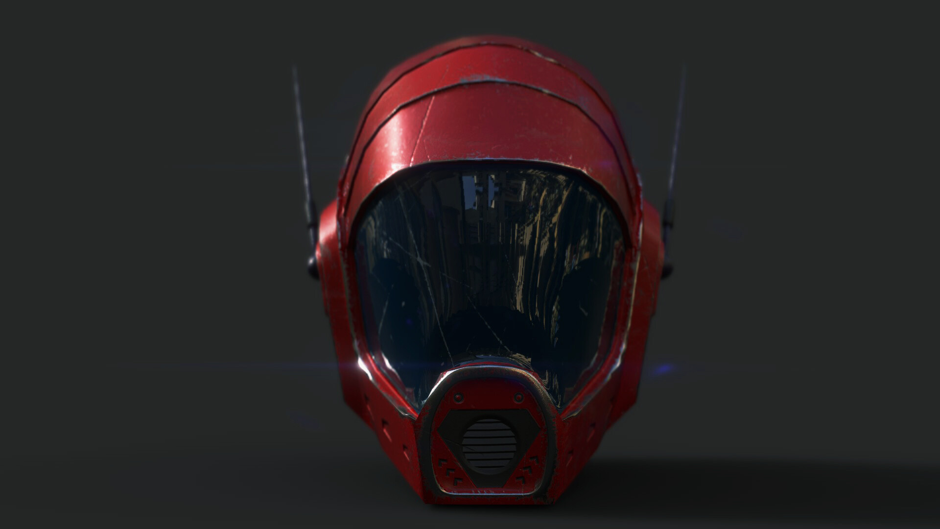 ArtStation - Game Operator Helmet