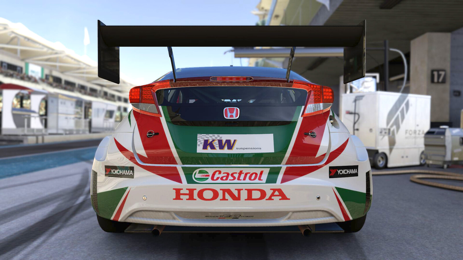 Irfan Haider - 2014 Honda #2 Castrol Honda Civic WTCC