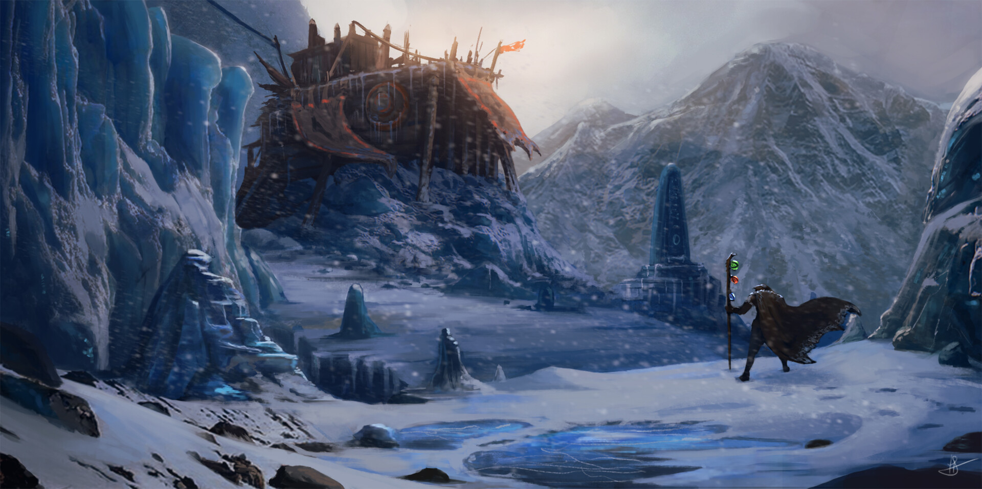 ArtStation - Snow pics