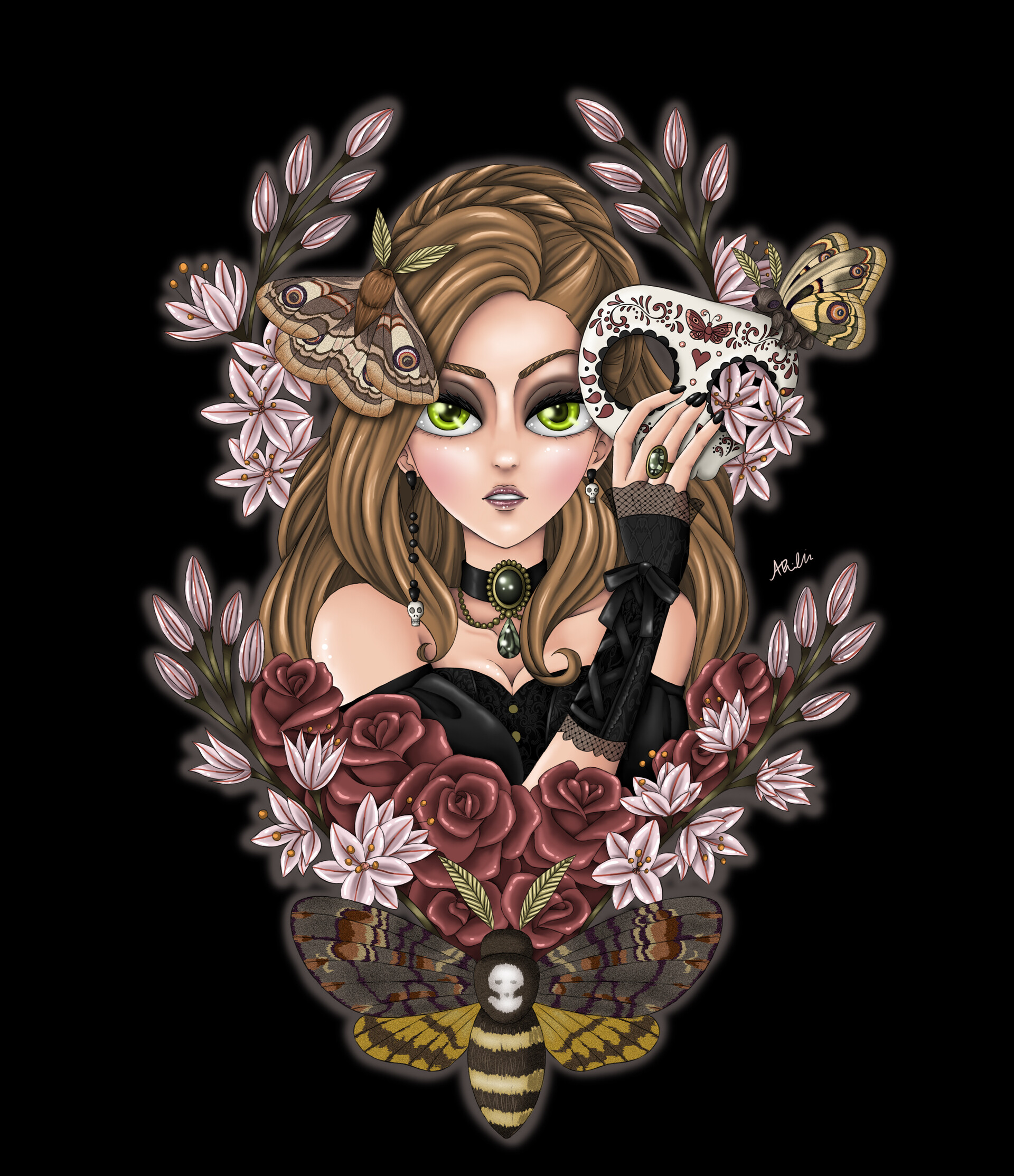 ArtStation - Moth Queen
