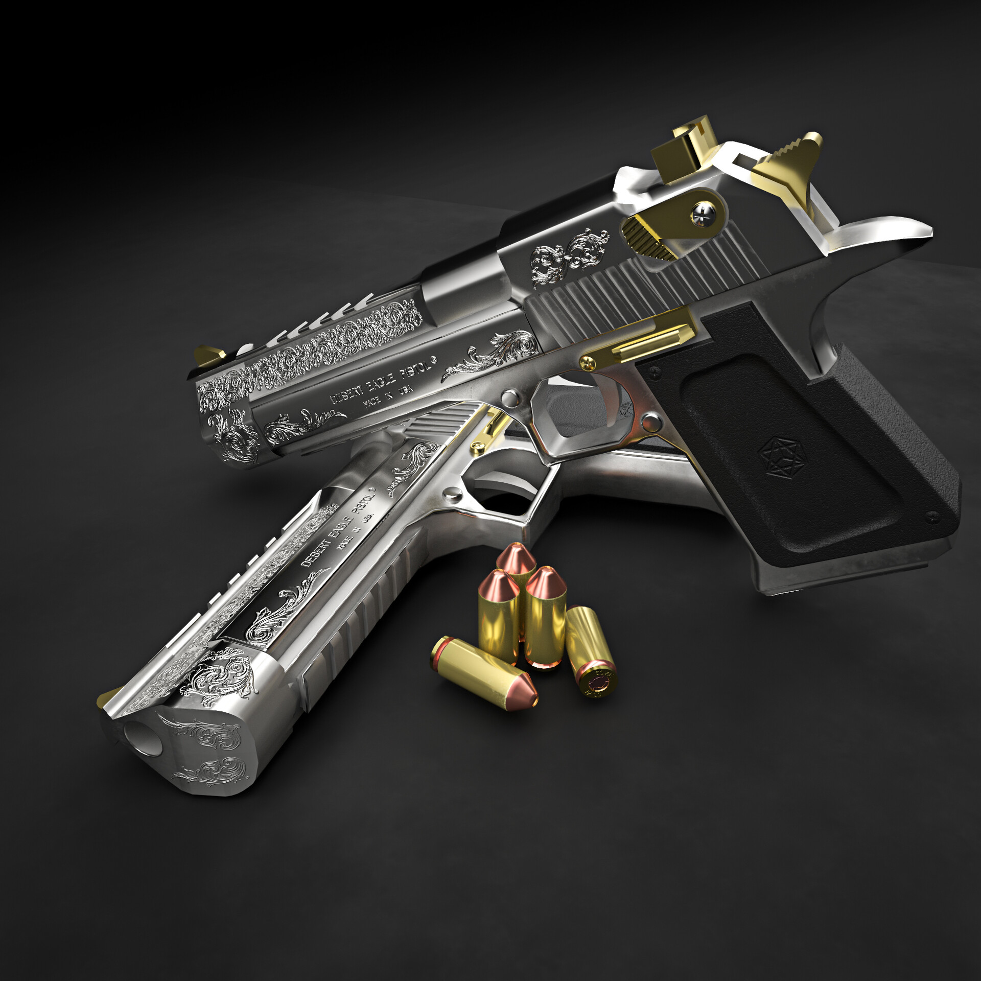 ArtStation - deagle pistol