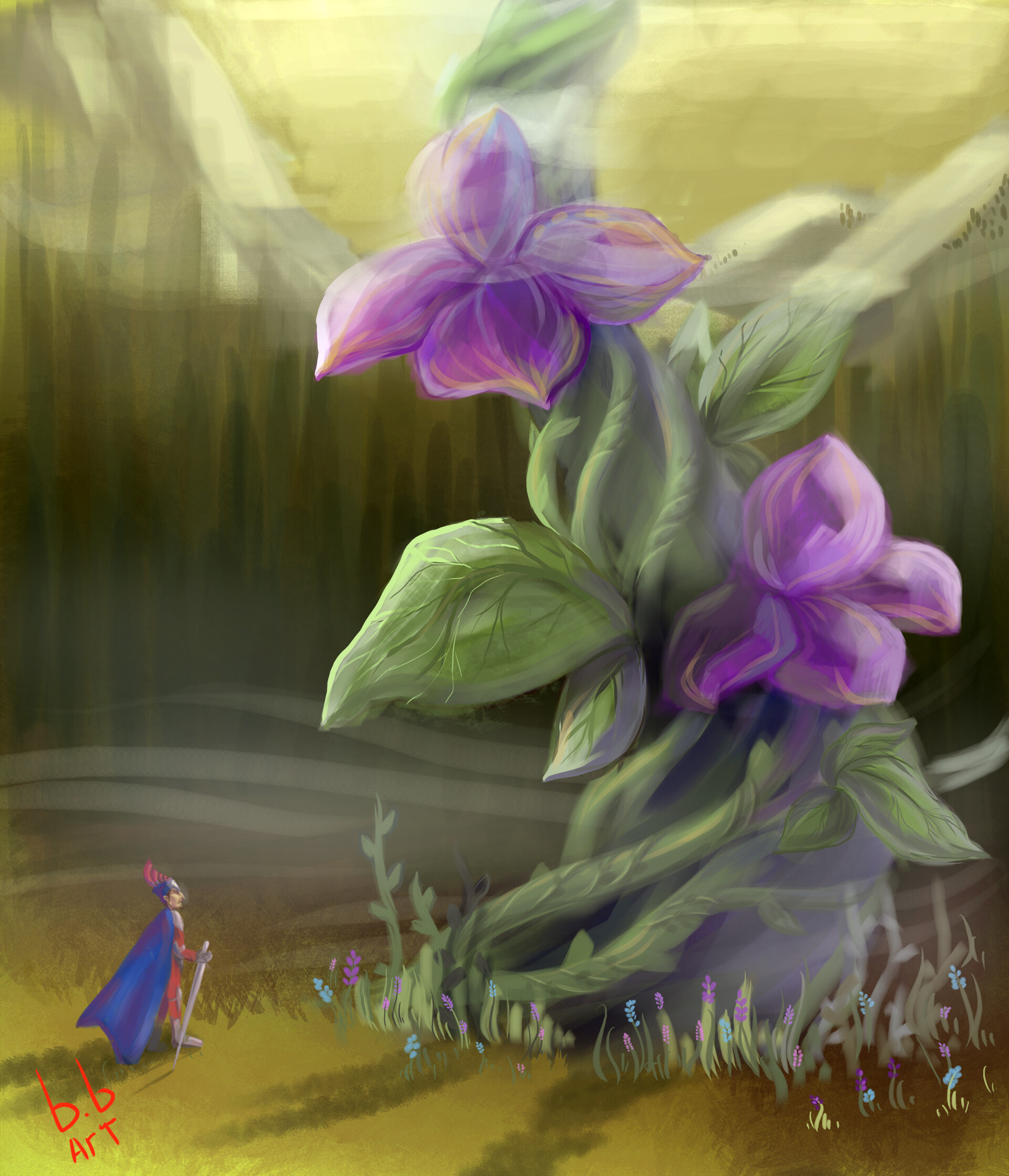 ArtStation - A Magic Beanstalk