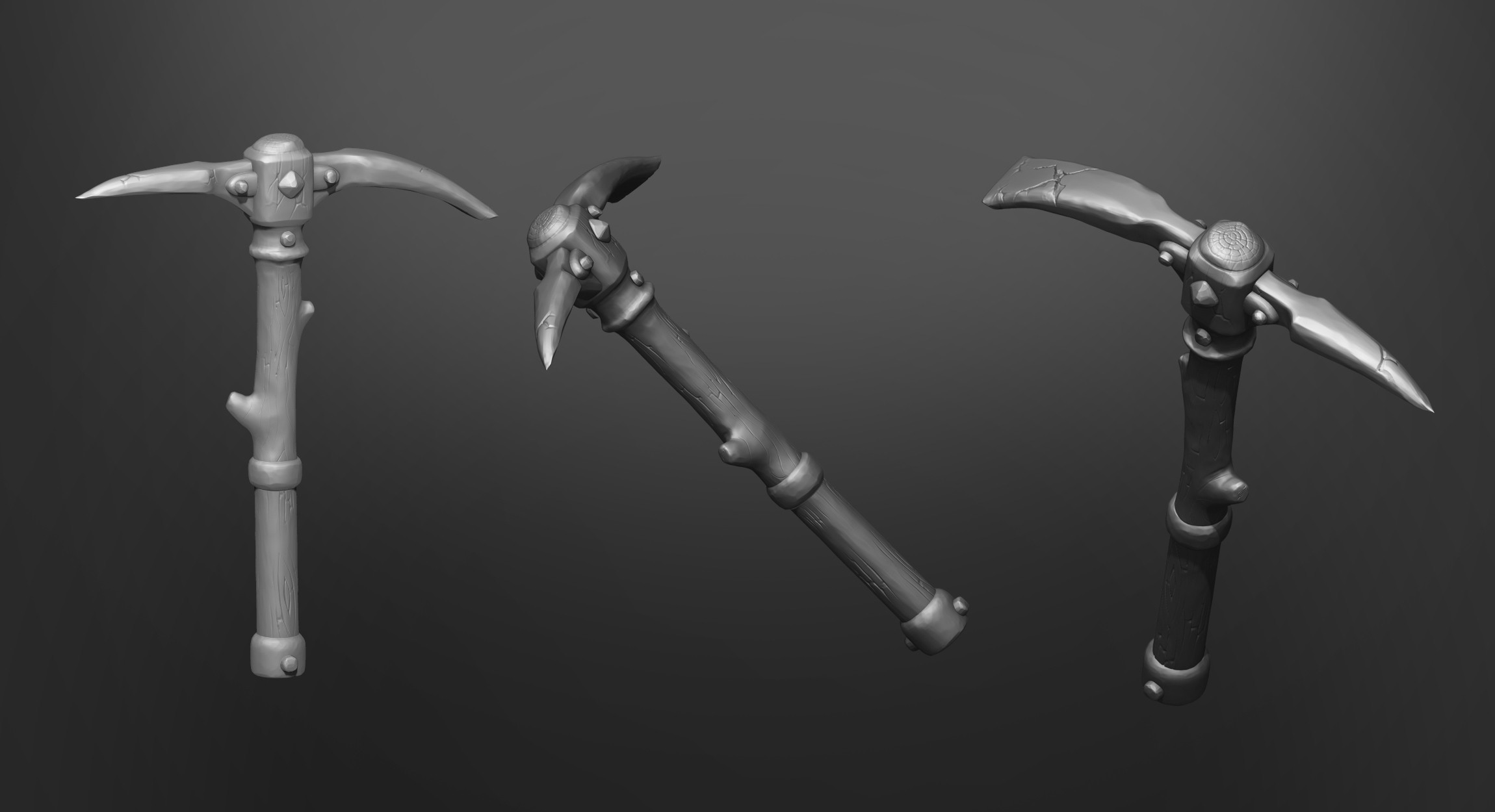 Daniel Enticott - Stylized Ice Pickaxe