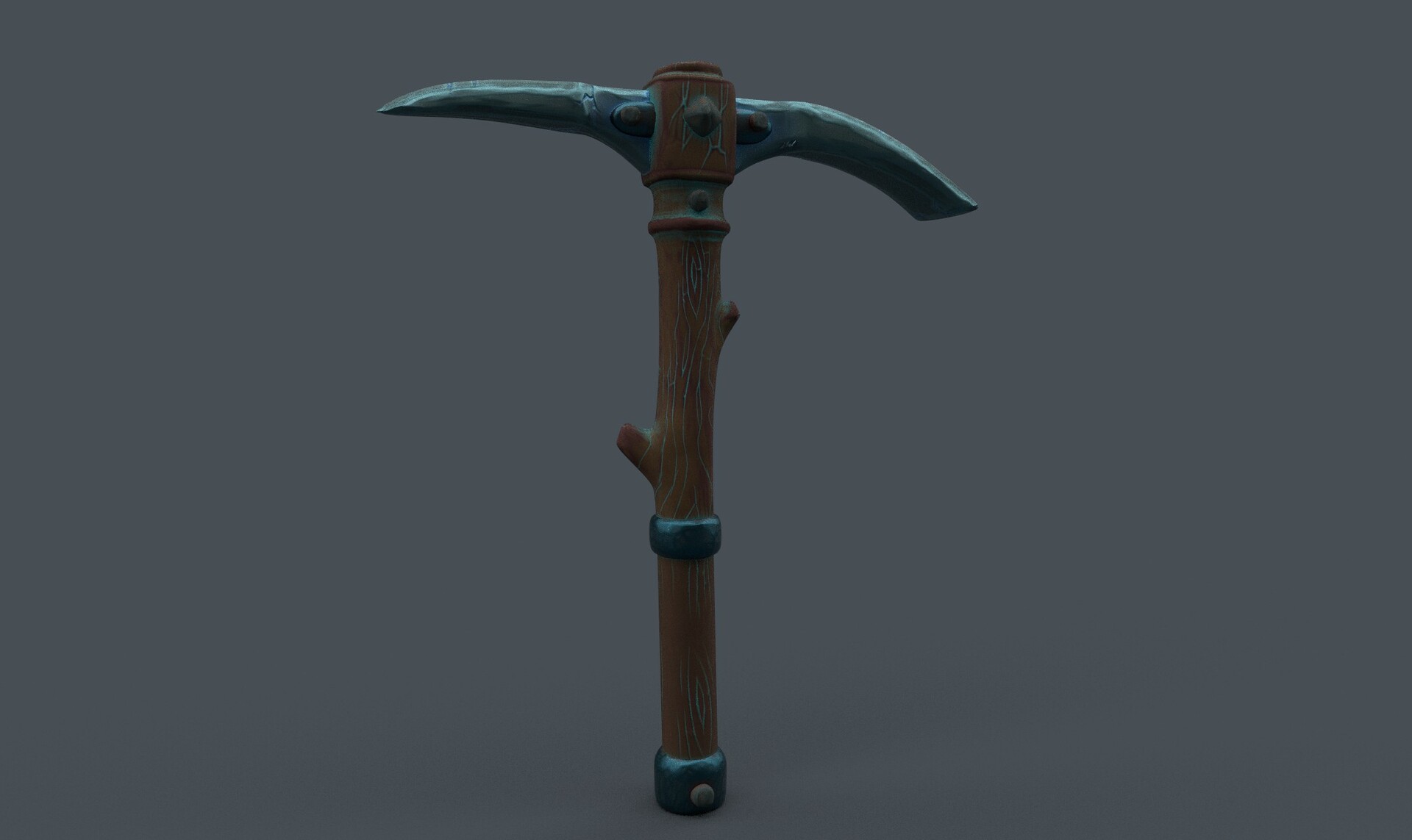 Daniel Enticott - Stylized Ice Pickaxe