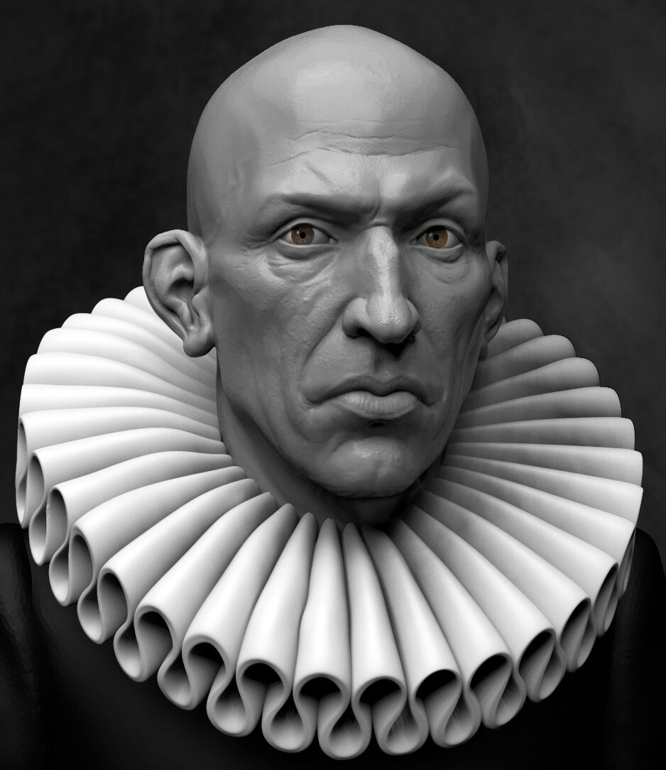 ArtStation - bald man