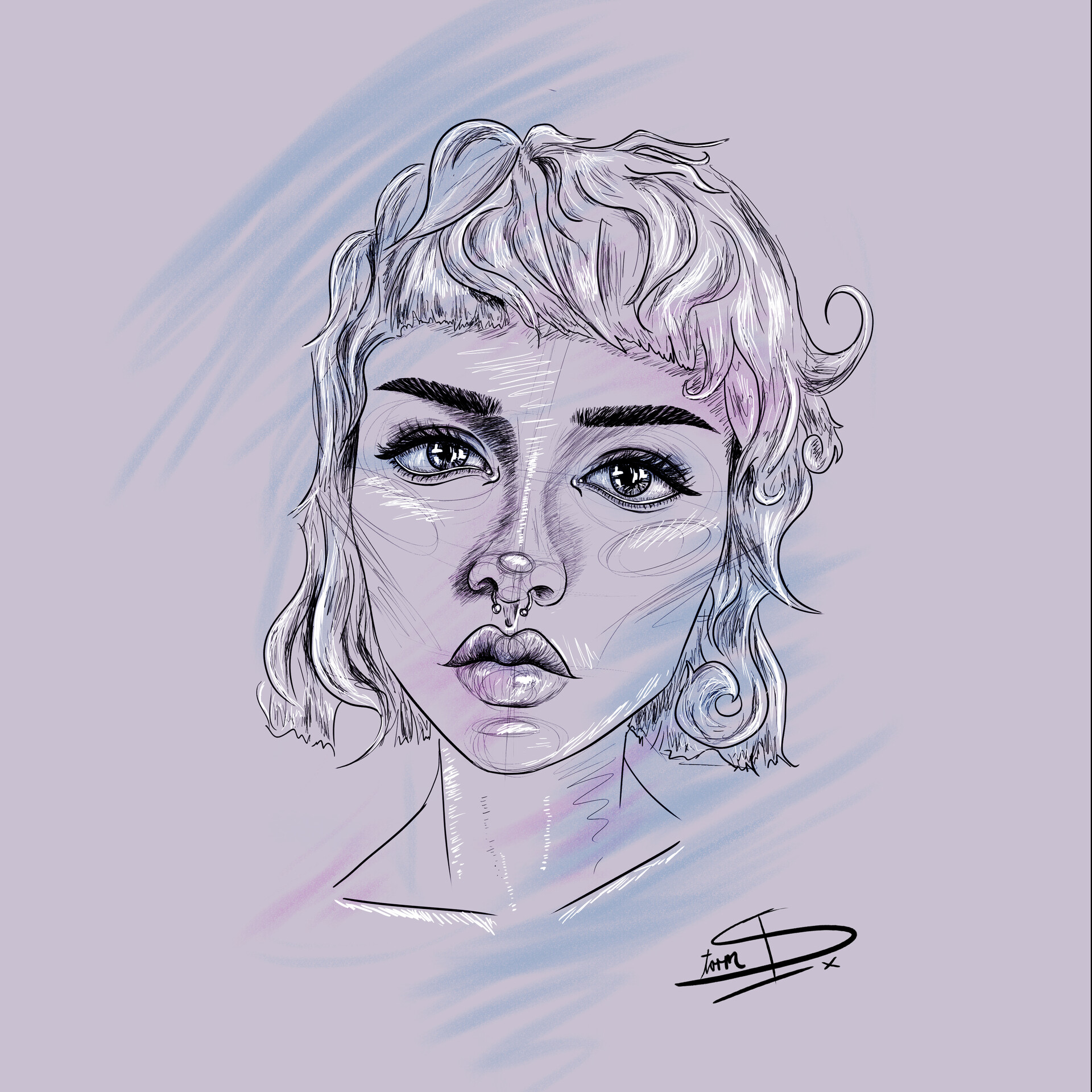 ArtStation - Fiercely Soft - Sketch