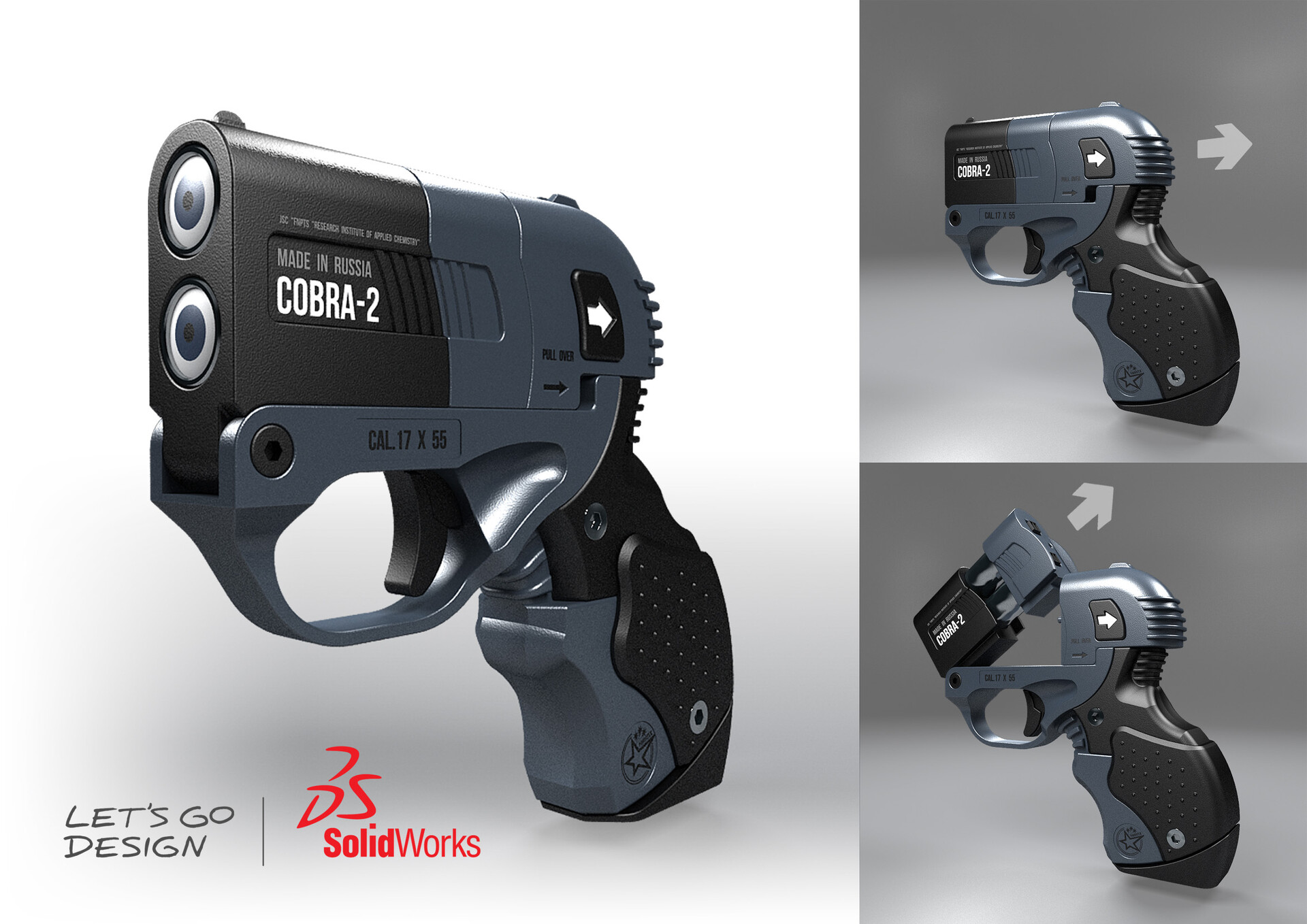 ArtStation - pistol device