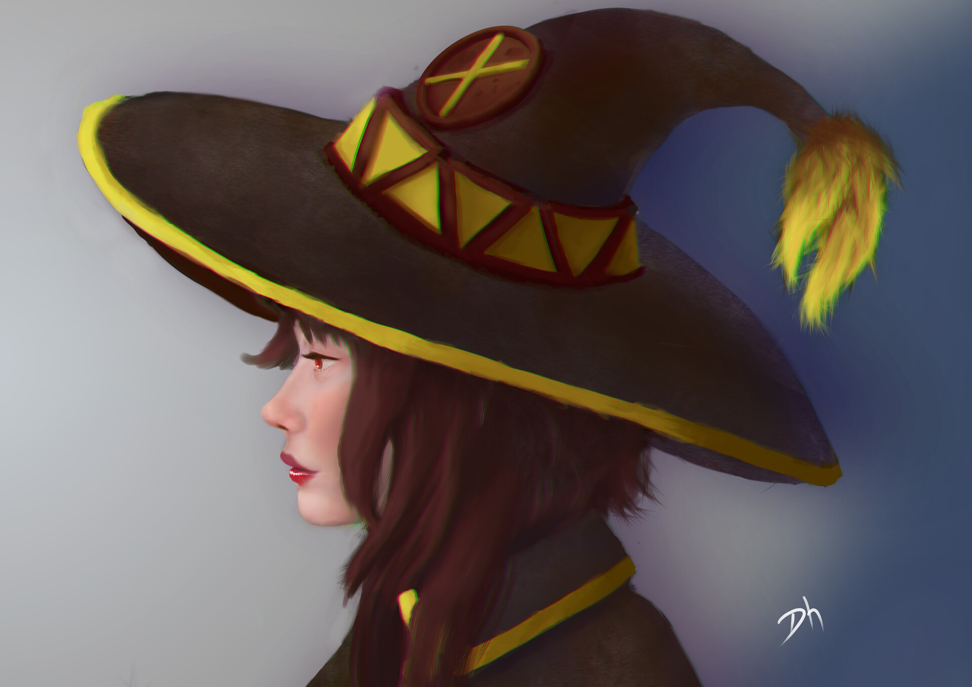 ArtStation - Megumin Fan art ArtStation - Megumin Fan art