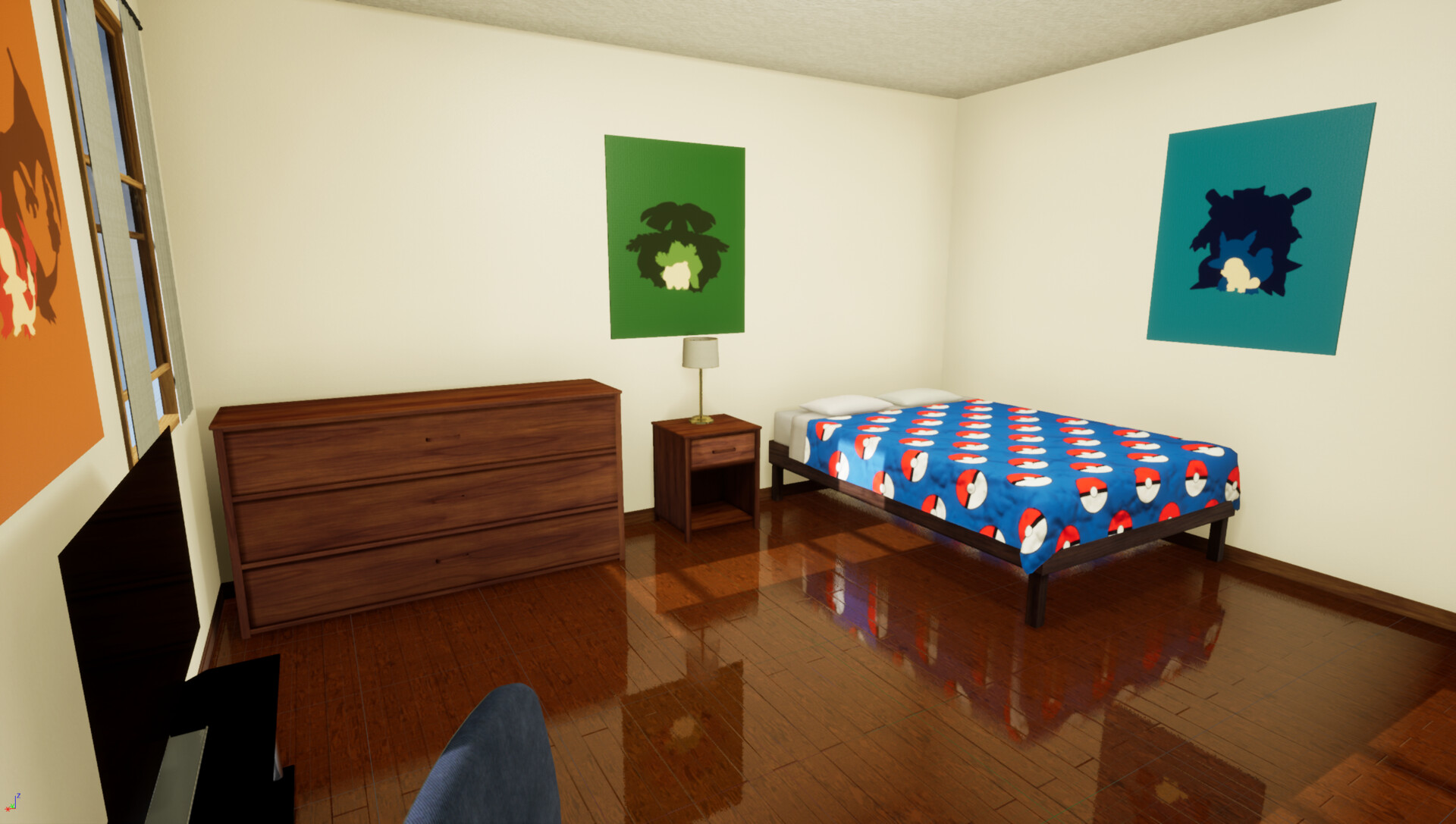 ArtStation - Pokemon Room