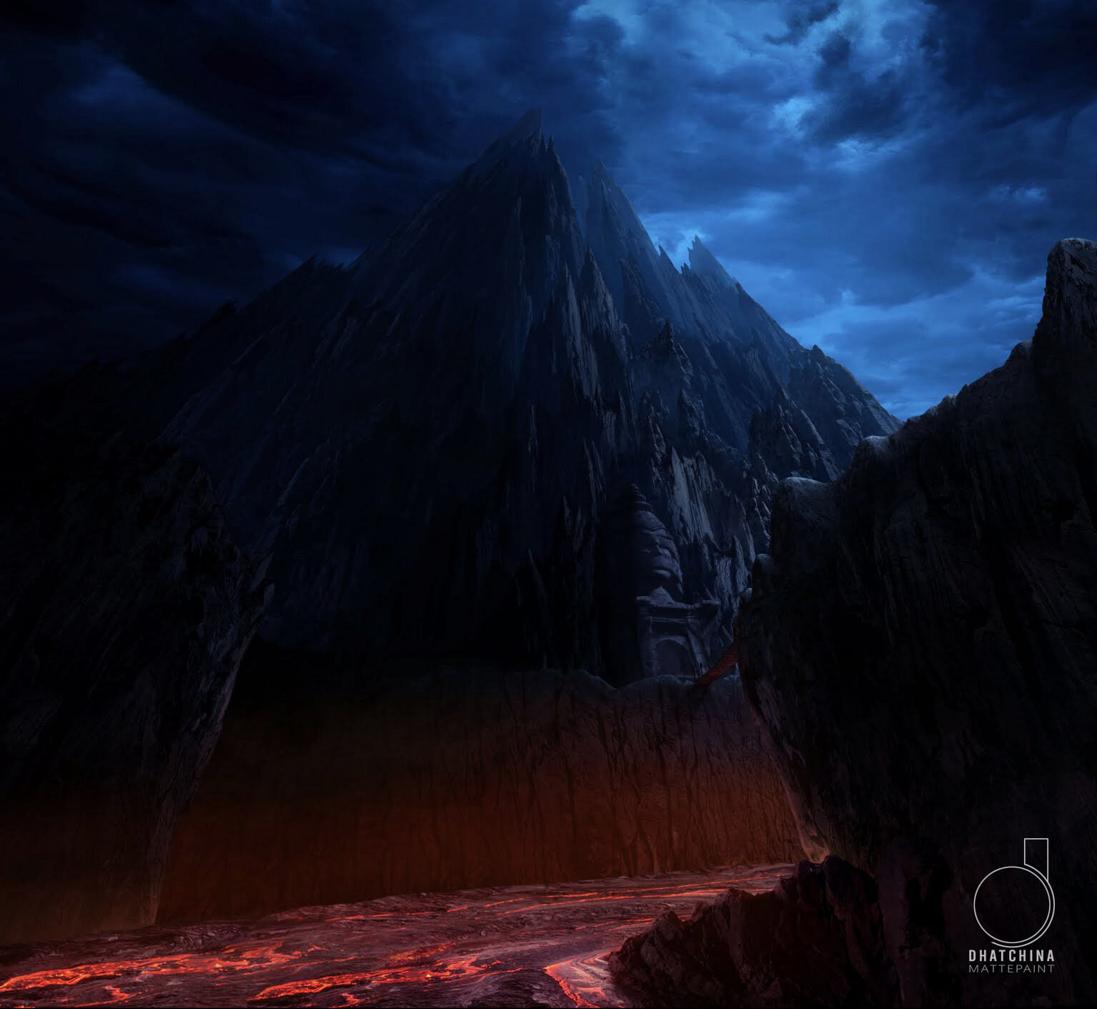 ArtStation - Lava temple