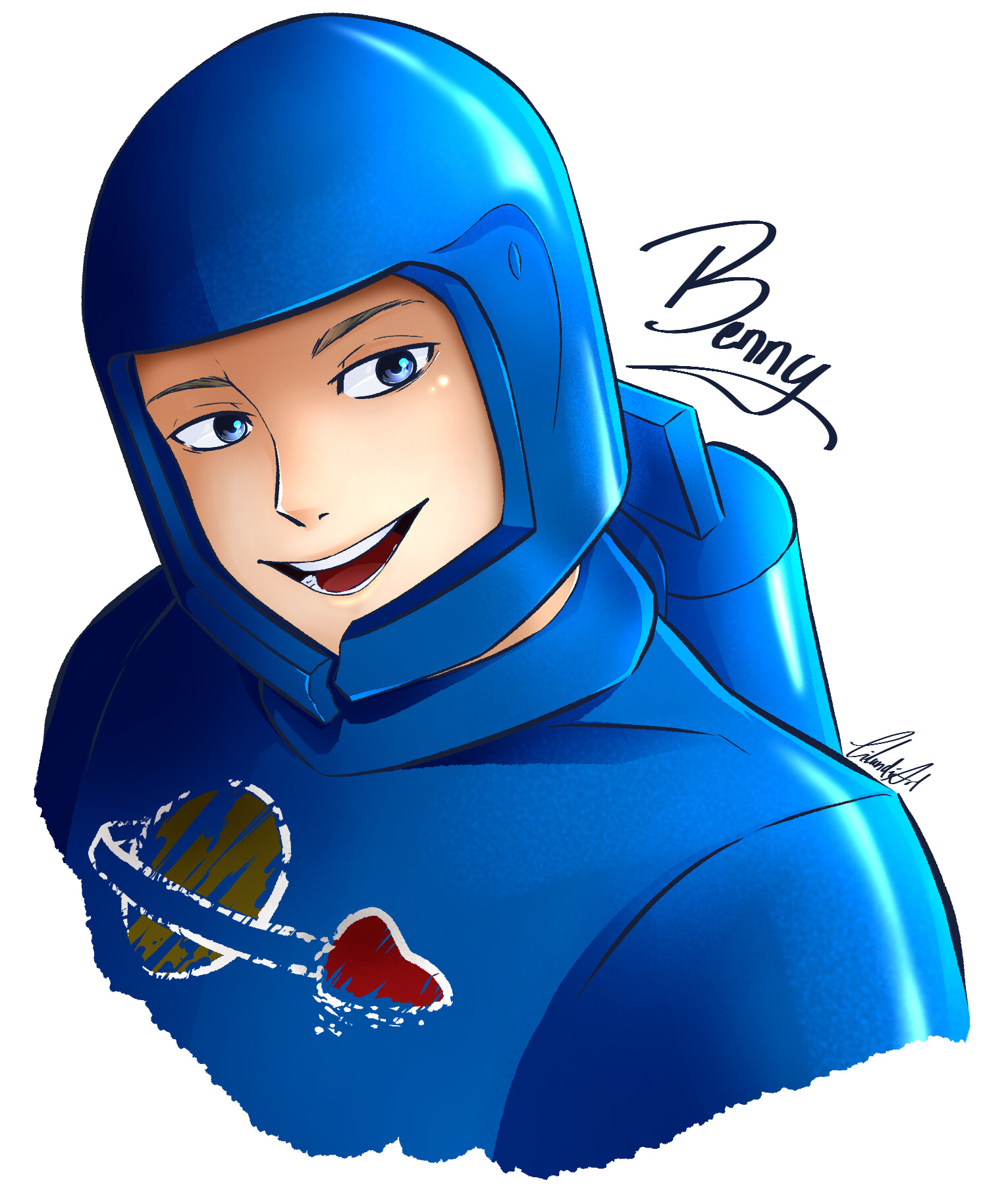 The Lego Movie Benny Fan Art