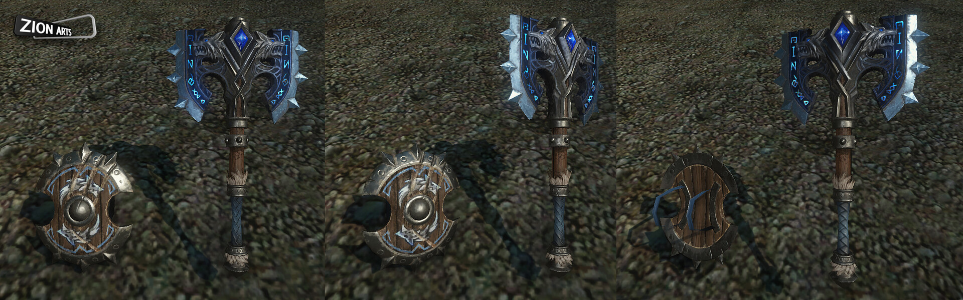 ArtStation - Axe of Monster Hunter Online