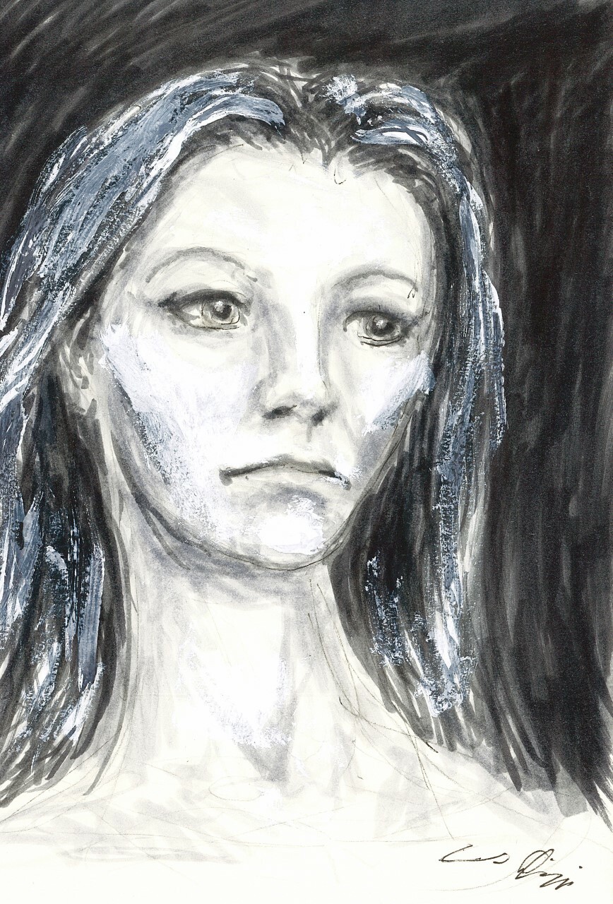 ArtStation - Pen and Ink portrait 6