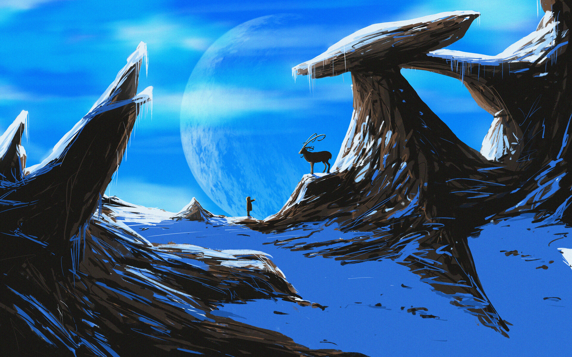 ArtStation - Meeting at the summit