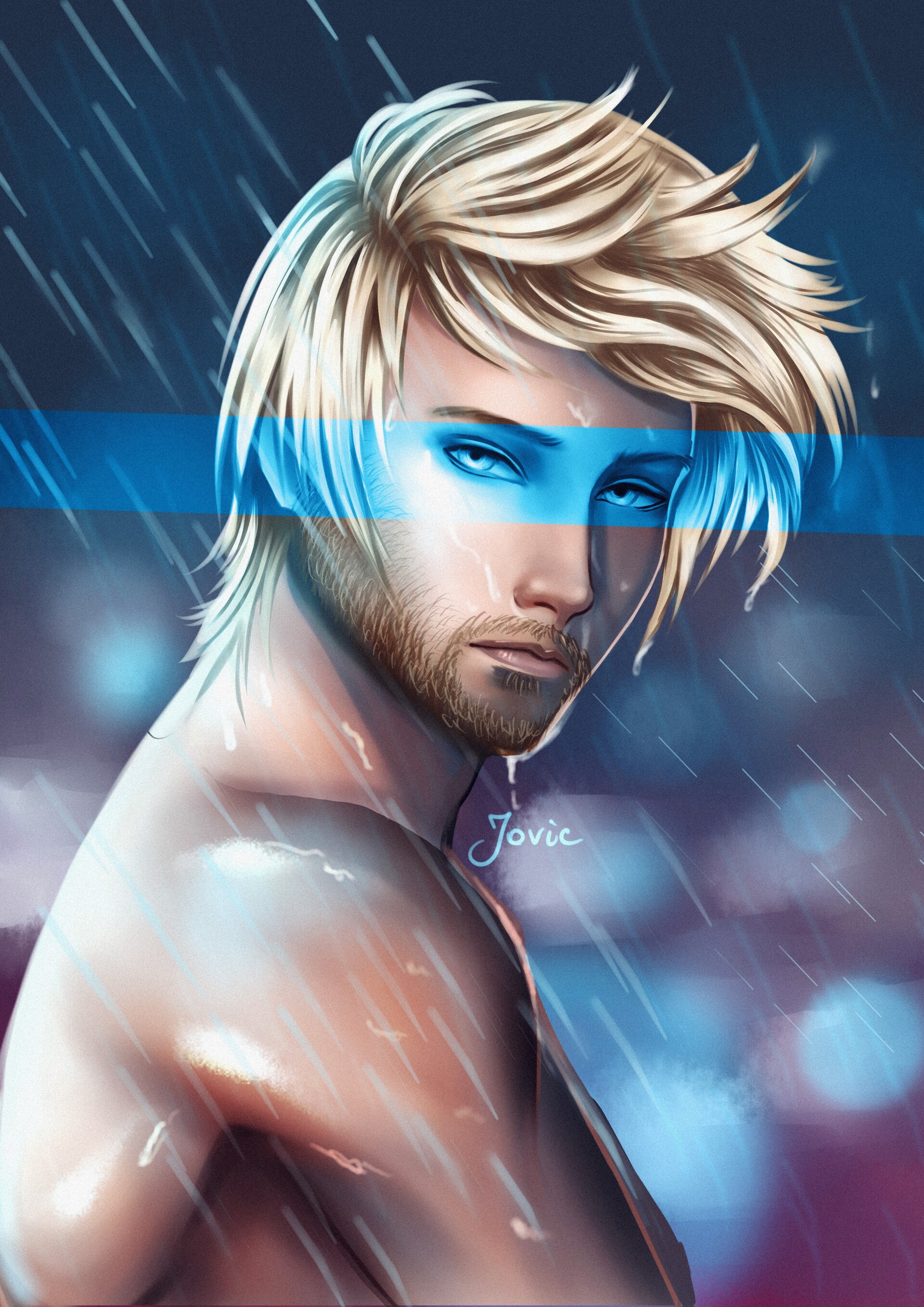 ArtStation - Blue Gaze