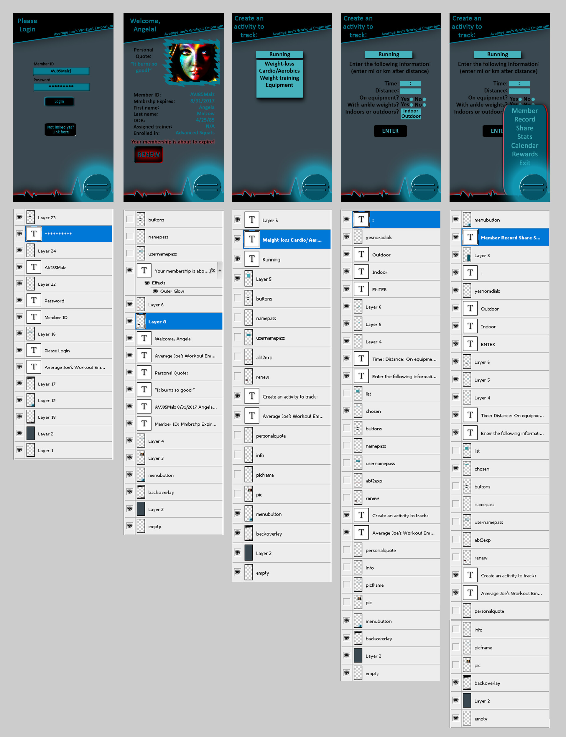 ArtStation - GUI Concept and Design