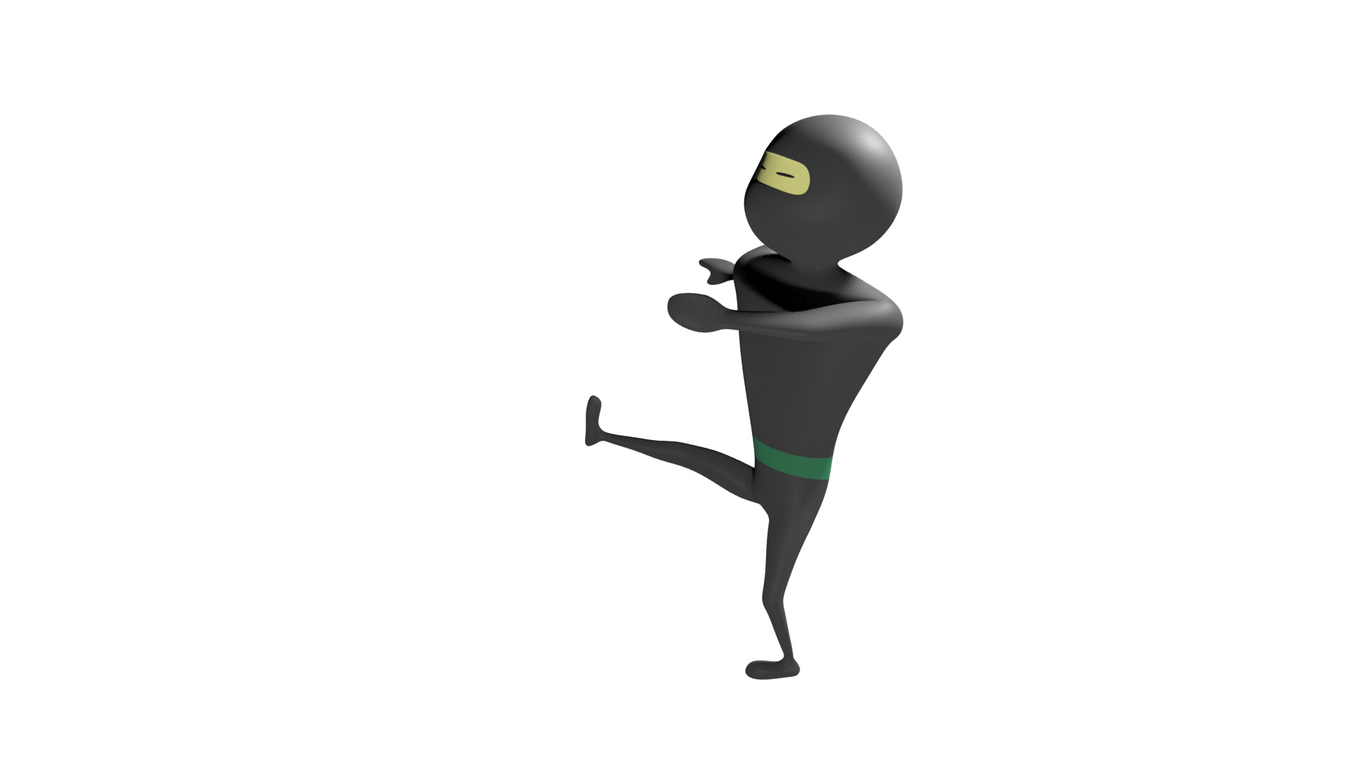 Georgios Mavridis - Ninja Final Rigging and Animation Ready