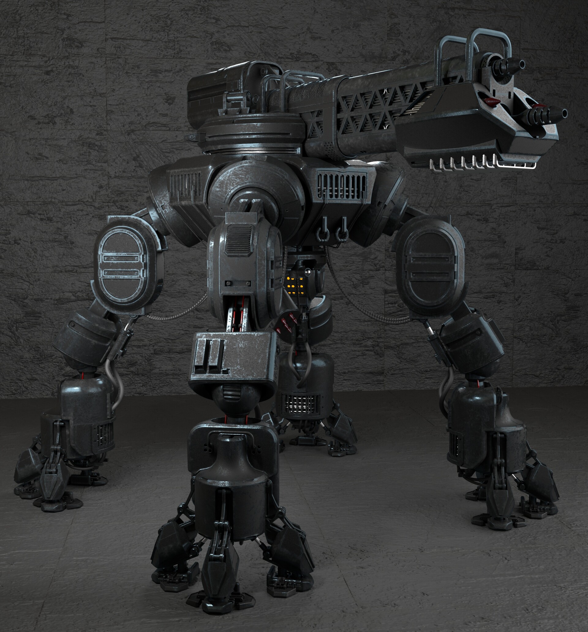 ArtStation - Autonomous Sniper Robot