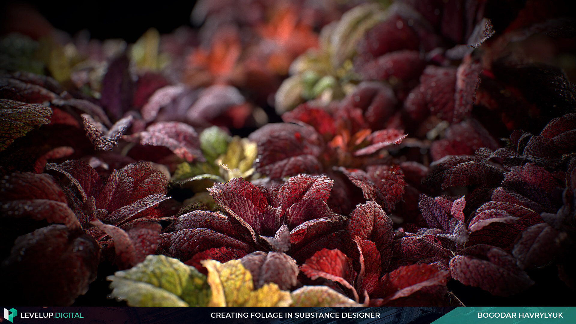 Bogodar Havrylyuk - LevelUp.Digital Tutorial: Creating Foliage in Substance Designer