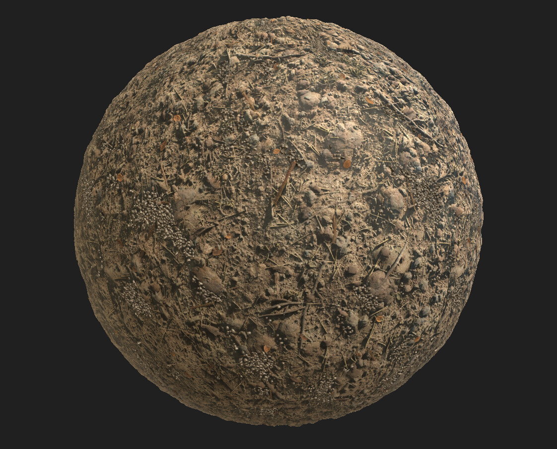 ArtStation - Muddy Stone Ground