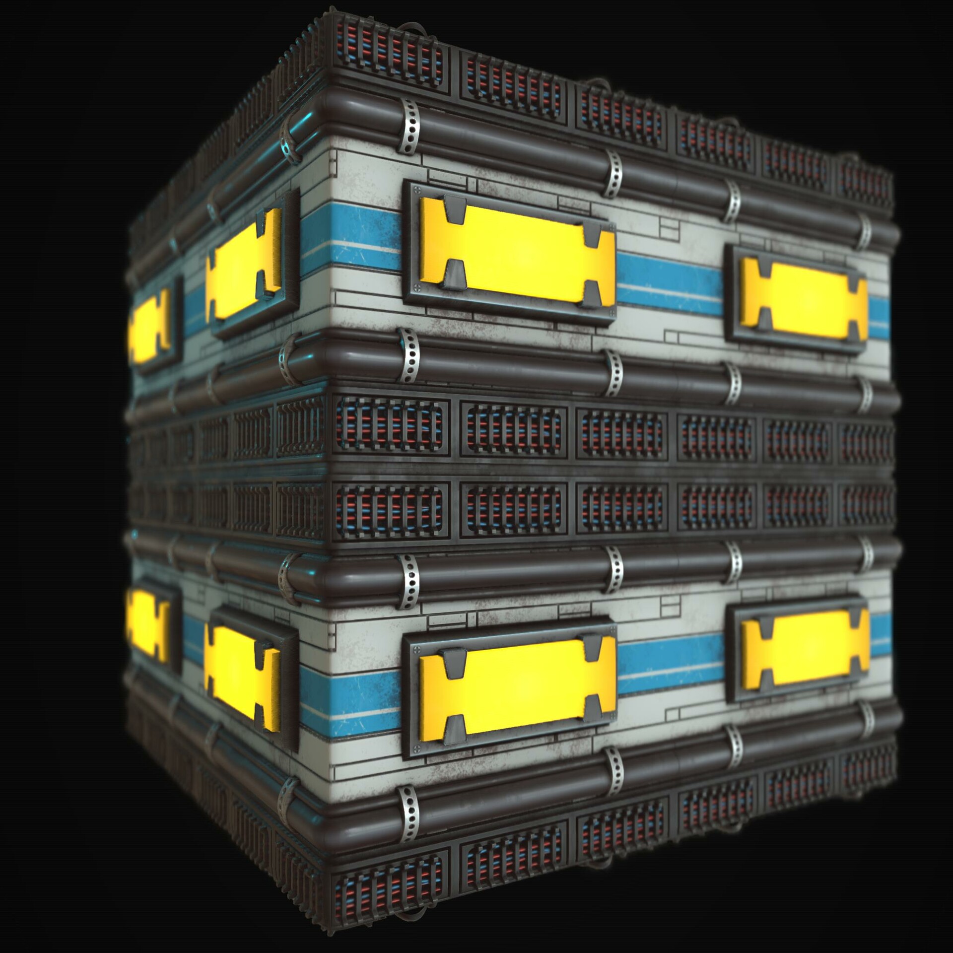 Enrique Vejar Garate - sci-fi roof panel