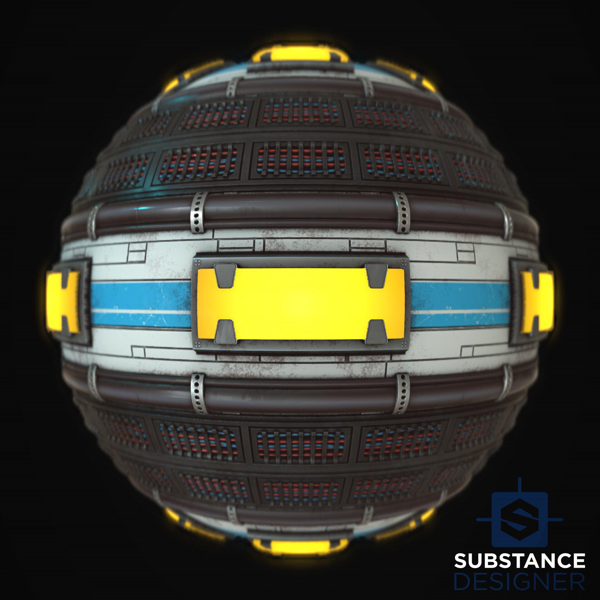 Enrique Vejar Garate - sci-fi roof panel